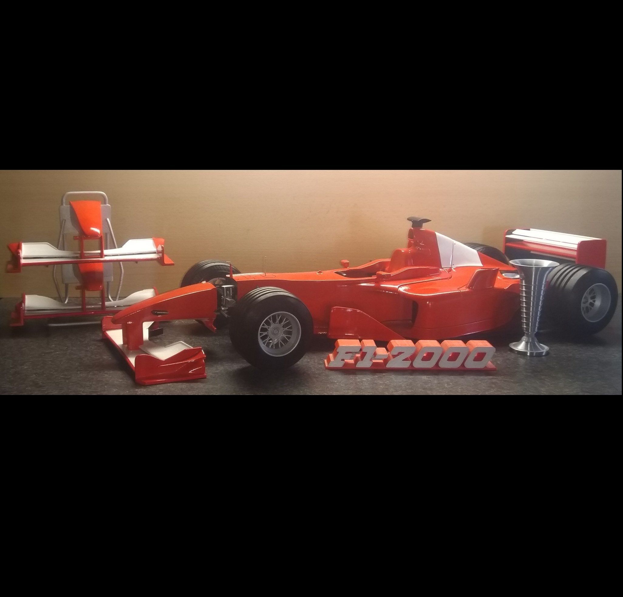 FERRARI F2000 - STL FILES 3D model 3D printable | CGTrader