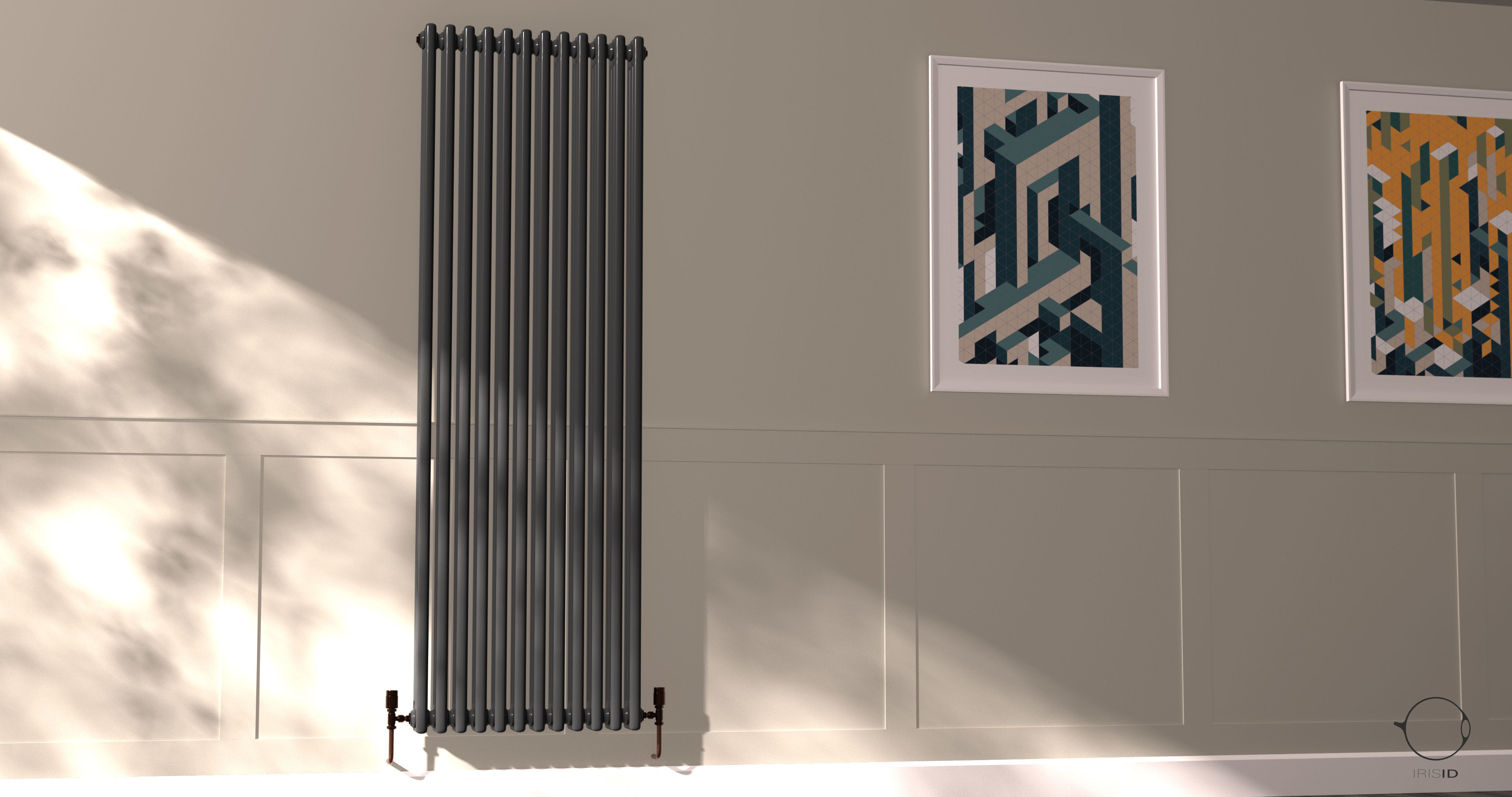 Radiator Tall free 3D model | CGTrader