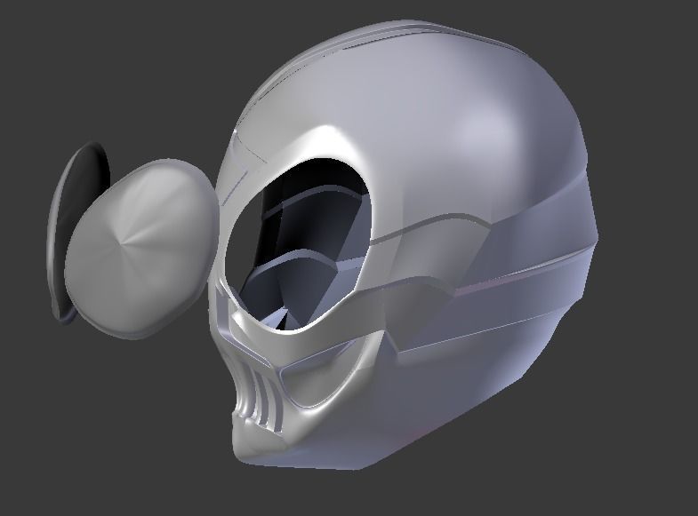 Kamen Rider Skull Helmet 3D model 3D printable | CGTrader