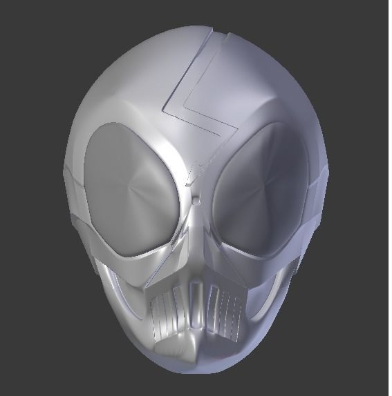 Kamen Rider Skull Helmet 3D model 3D printable | CGTrader