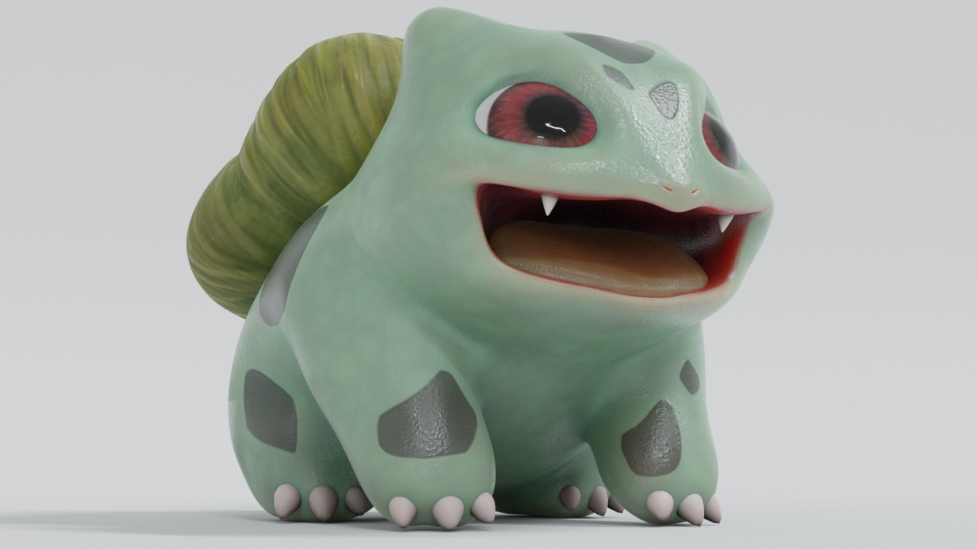 Pokemon Bulbasaur 3D Model free 3D model animated rigged | CGTrader