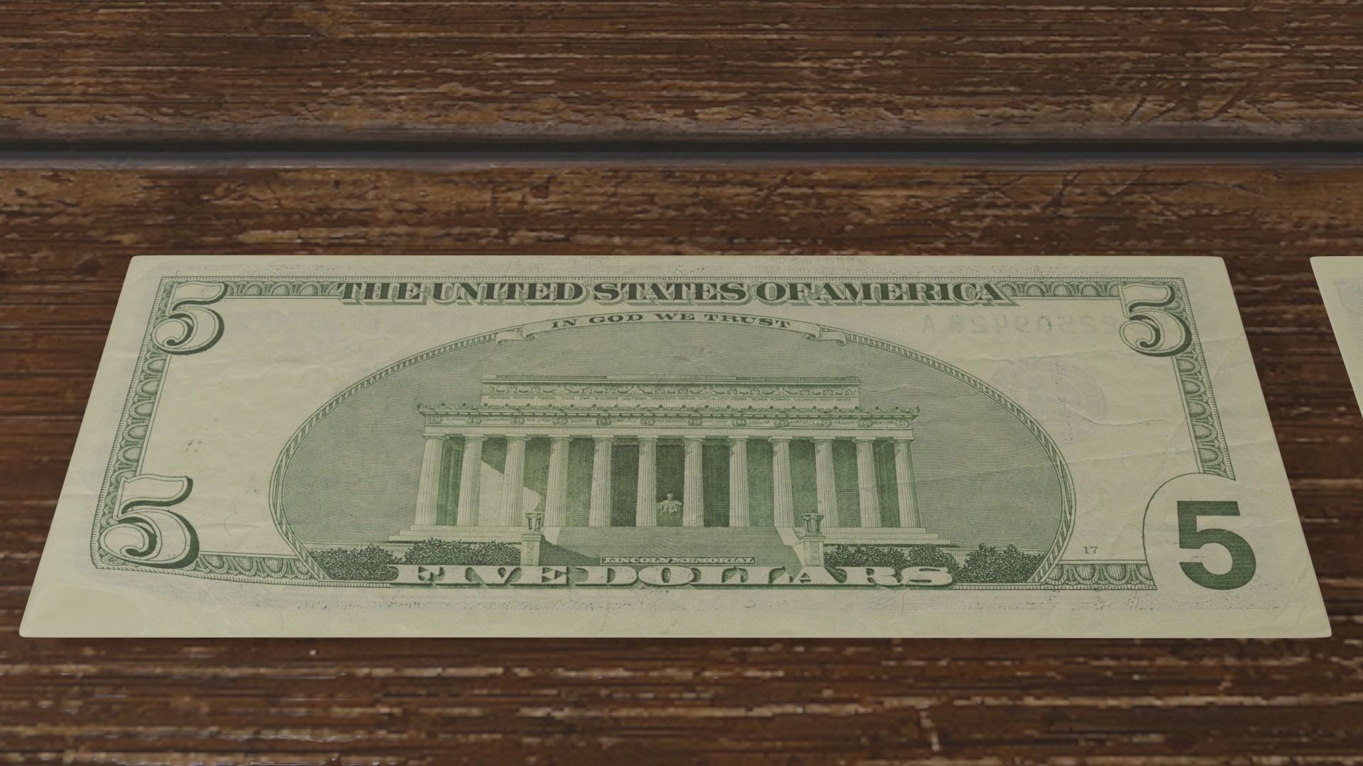 USD American Dollar Bank Notes 3D model | CGTrader