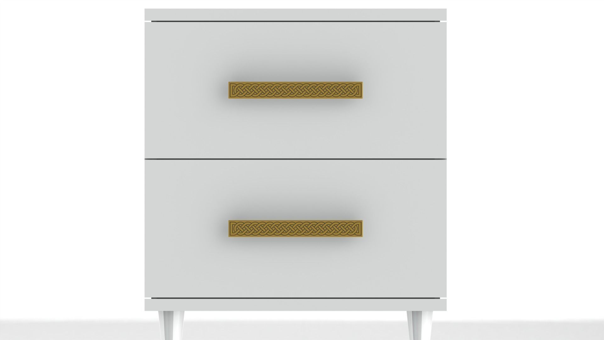 Furniture Handle Celtic Design Model A 3D model | CGTrader