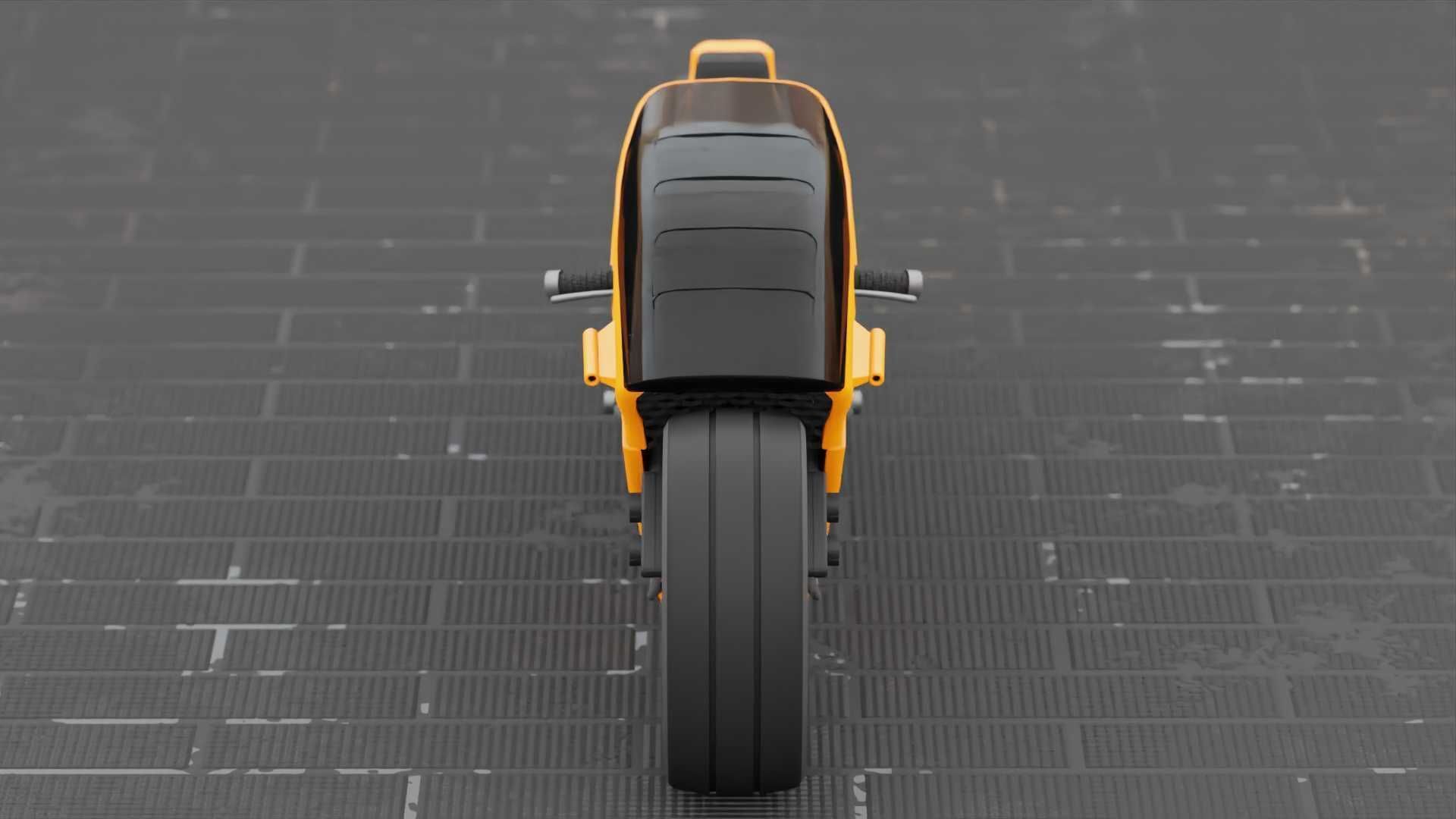 CONCEPT BIKE C-2000 RIGGED 3D model rigged | CGTrader