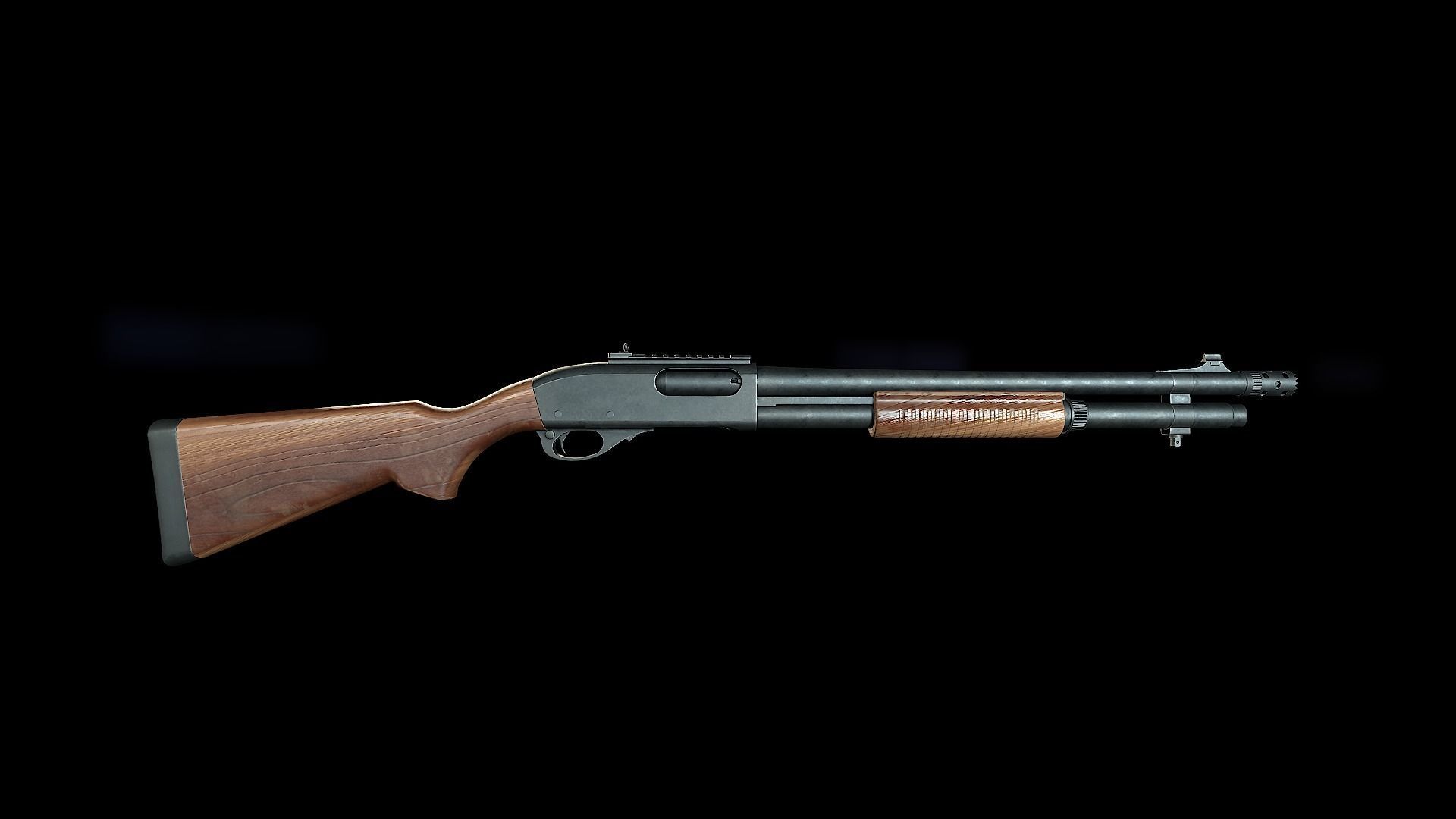 Remington Model 870 free VR / AR / low-poly 3D model | CGTrader