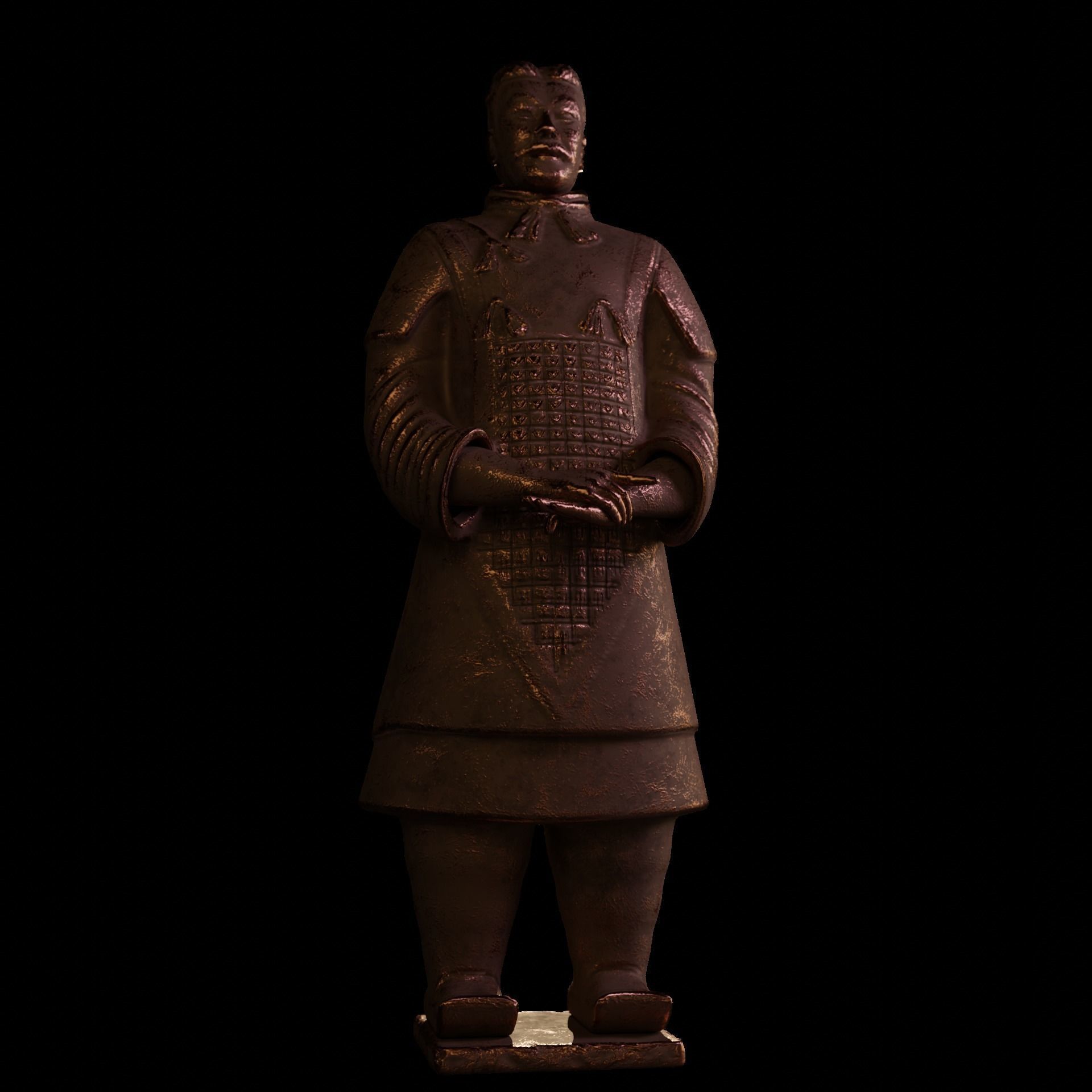 Terracotta Warrior free 3D model | CGTrader