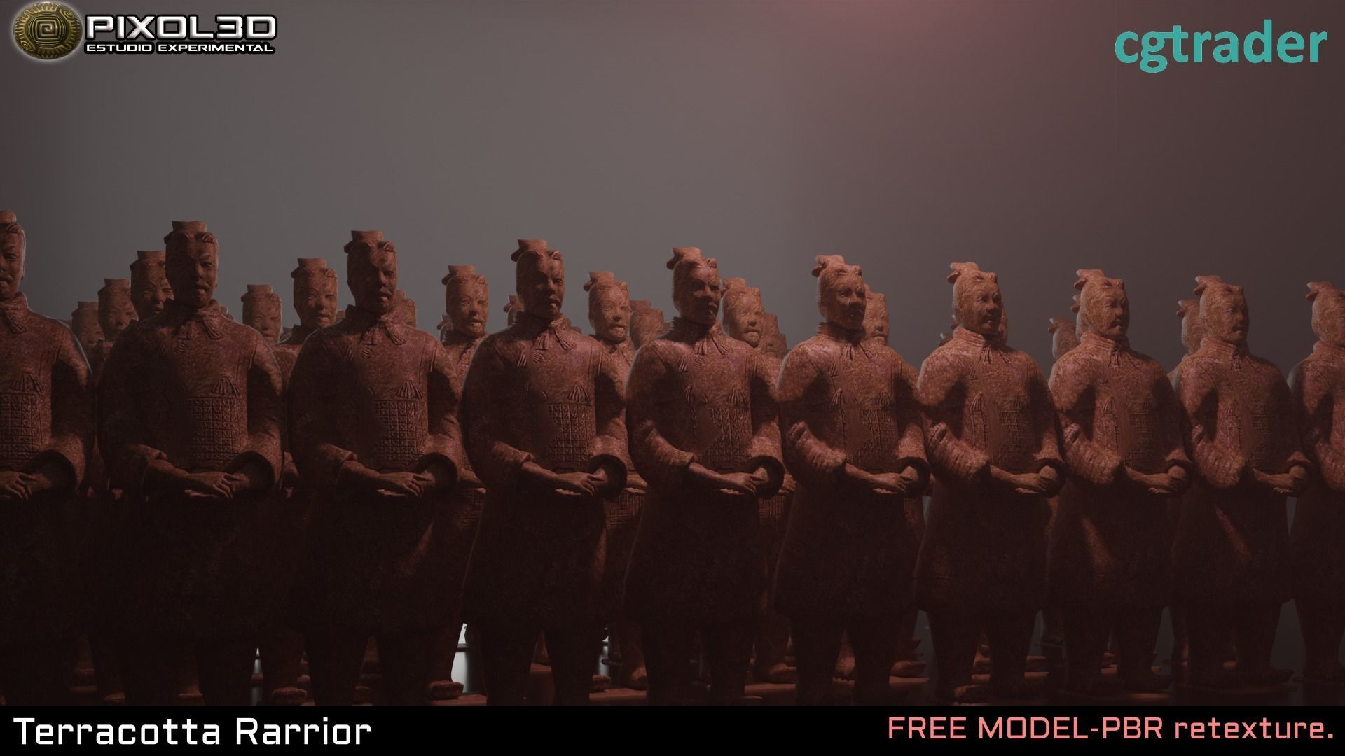 Terracotta Warrior free 3D model | CGTrader