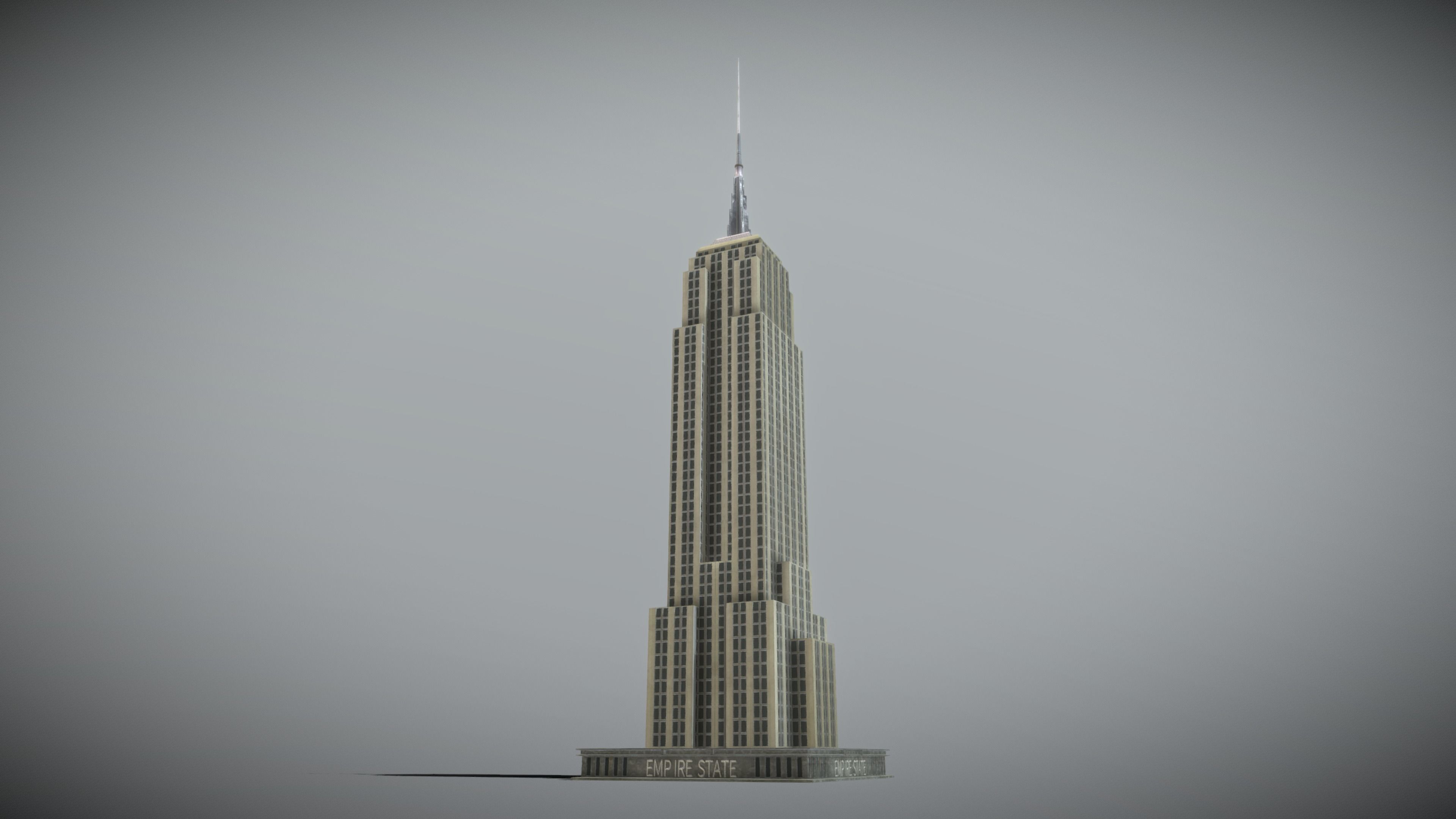 3D model Empire State Building VR / AR / low-poly | CGTrader