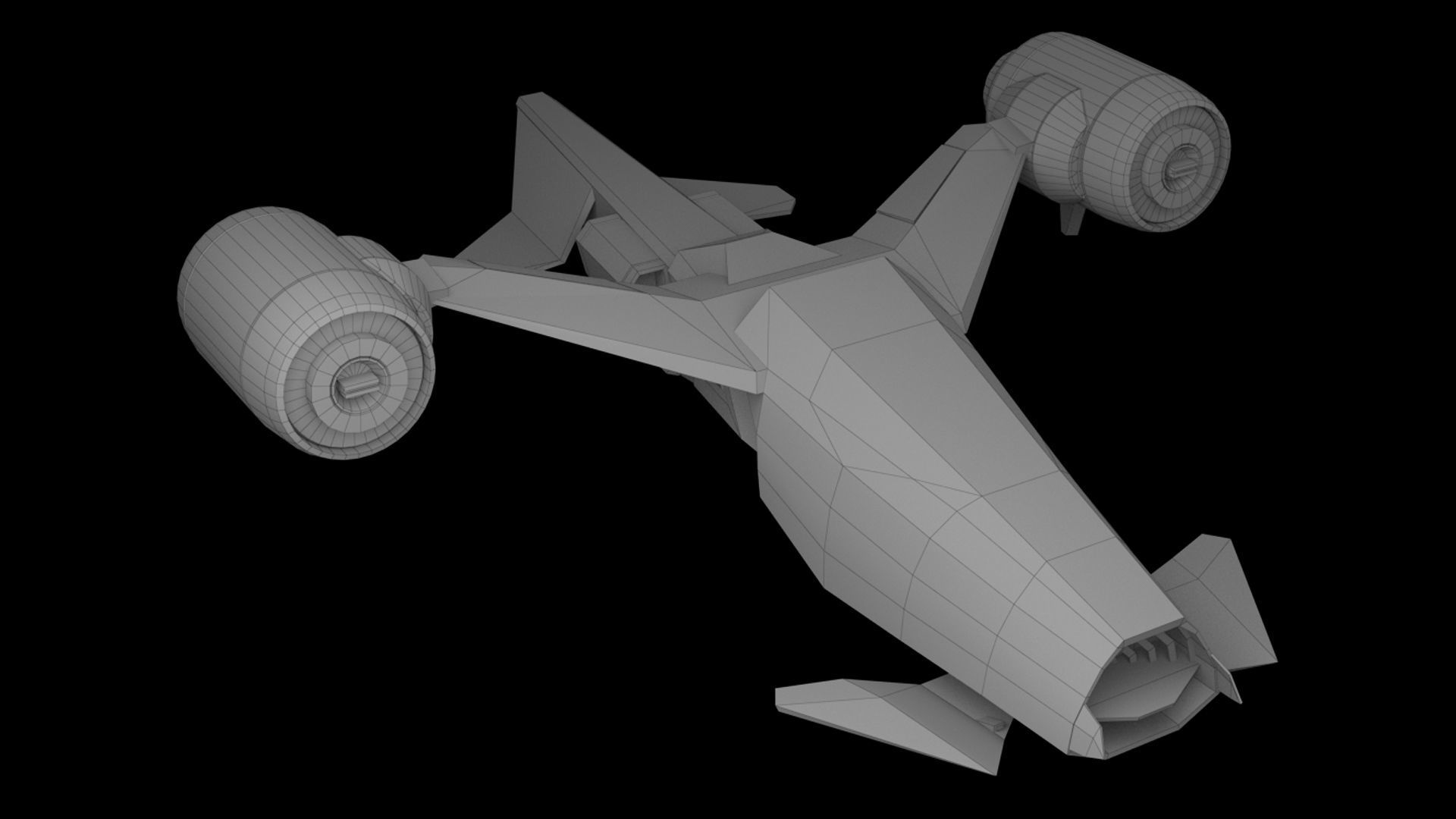 3D model Spacecraft N2 VR / AR / low-poly | CGTrader