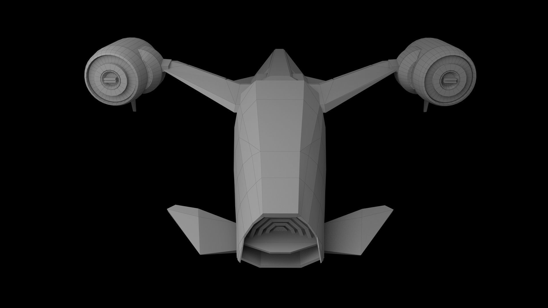 3D model Spacecraft N2 VR / AR / low-poly | CGTrader