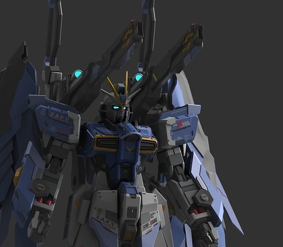 Destiny Impulse Gundam 3D model | CGTrader