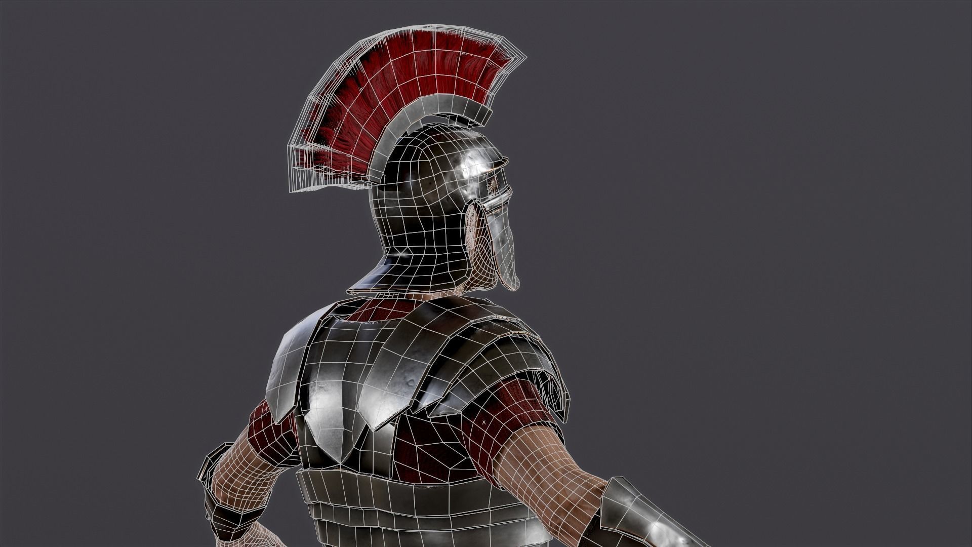 3D model Roman Soldier SPQR VR / AR / low-poly | CGTrader