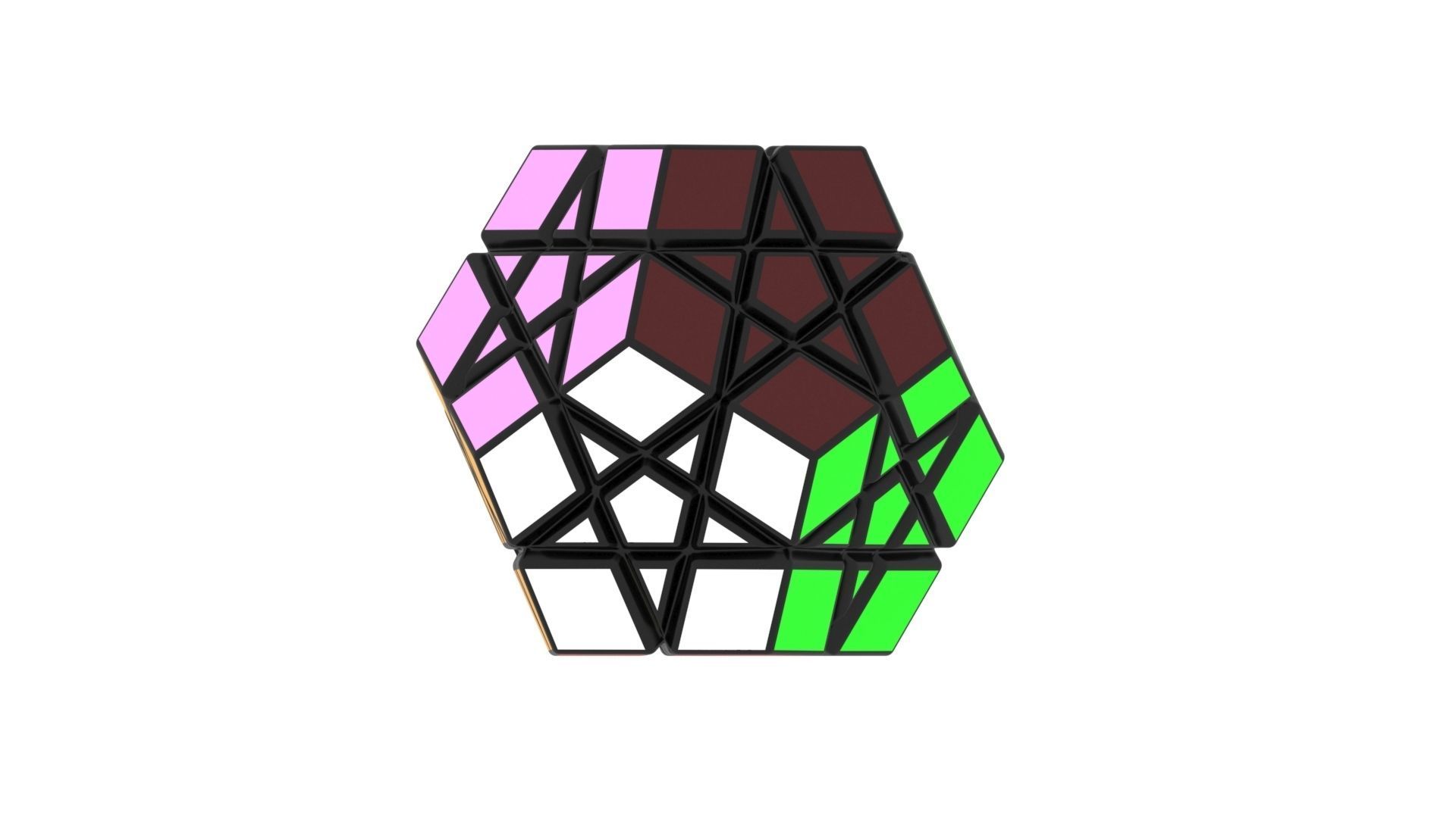 Megaminx Set 3D model | CGTrader
