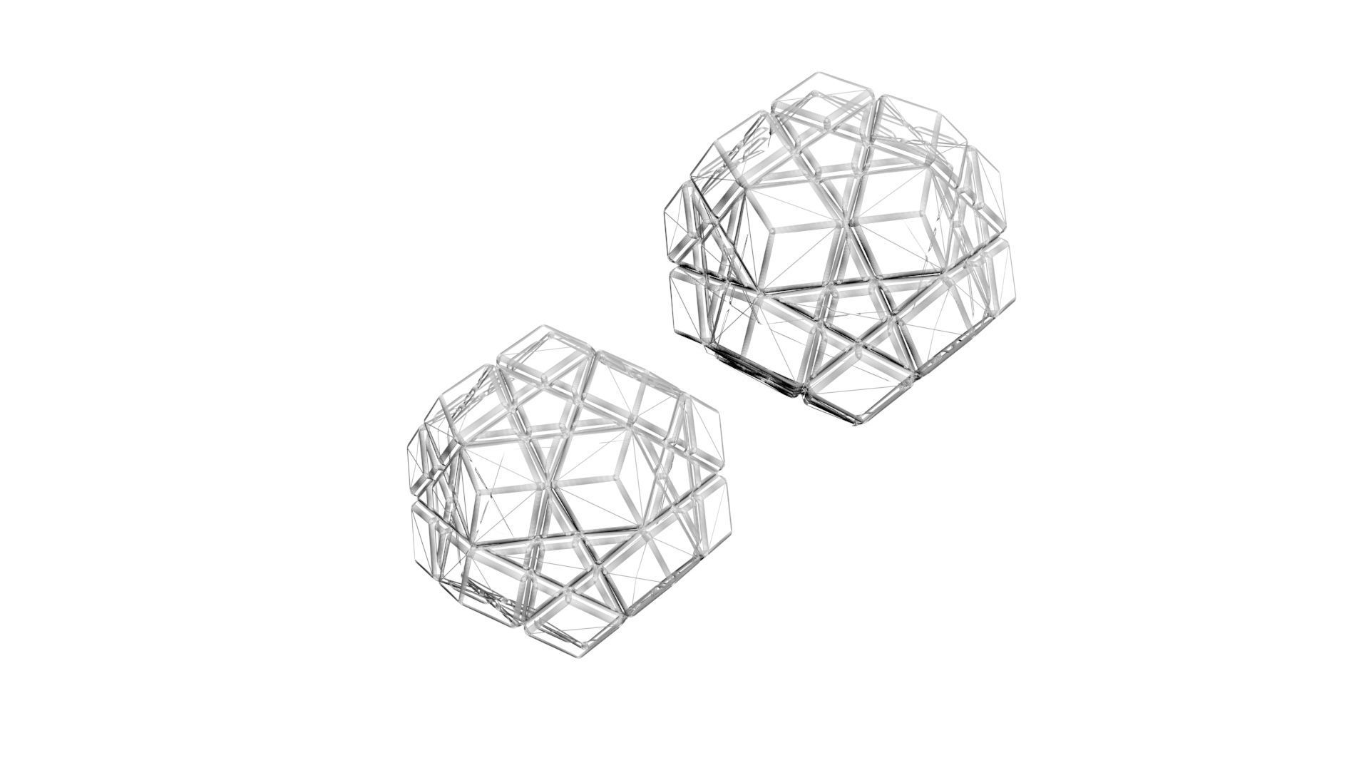 Megaminx Set 3D model | CGTrader