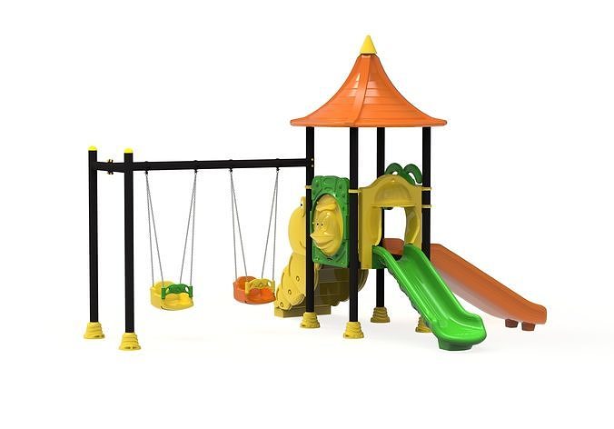 Kids Playground 3D model | CGTrader