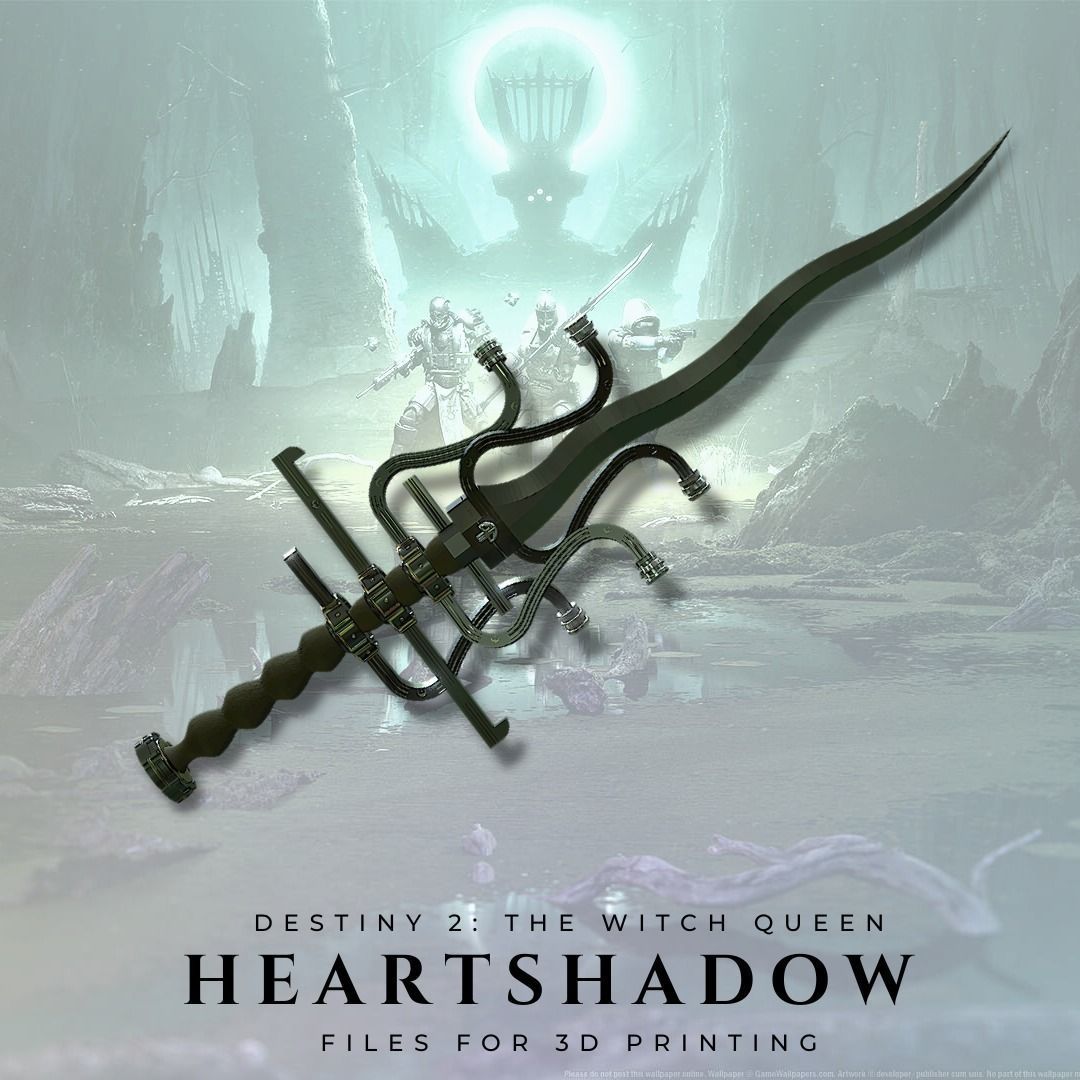 Heartshadow from Destiny 2 3D model 3D printable | CGTrader