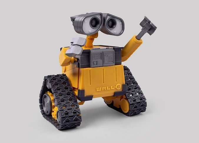 wall-e toy wall - e robot 3D model 3D printable | CGTrader