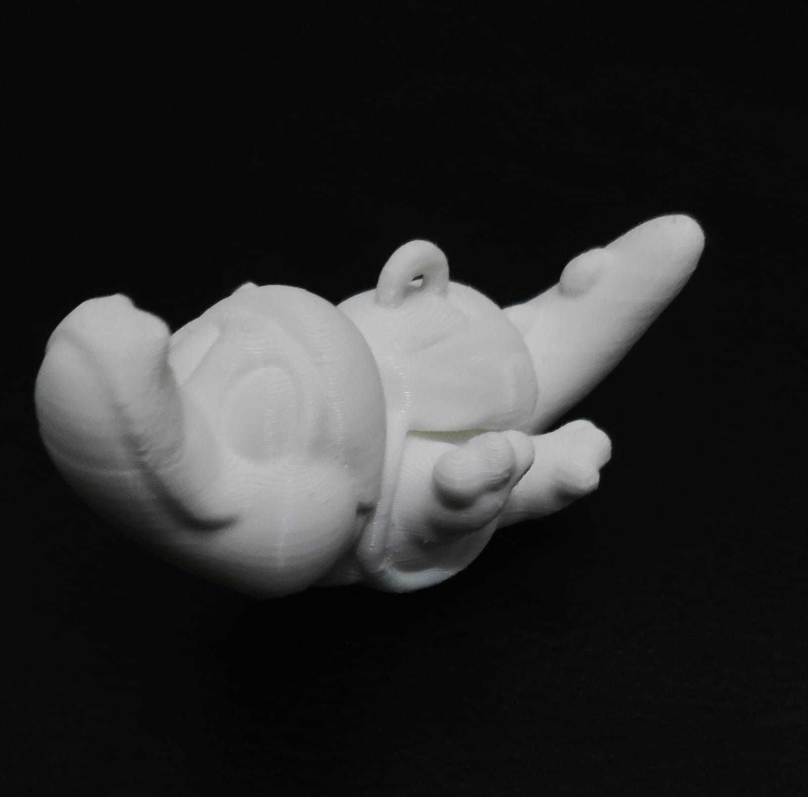Alligator Parachute 3D model 3D printable | CGTrader