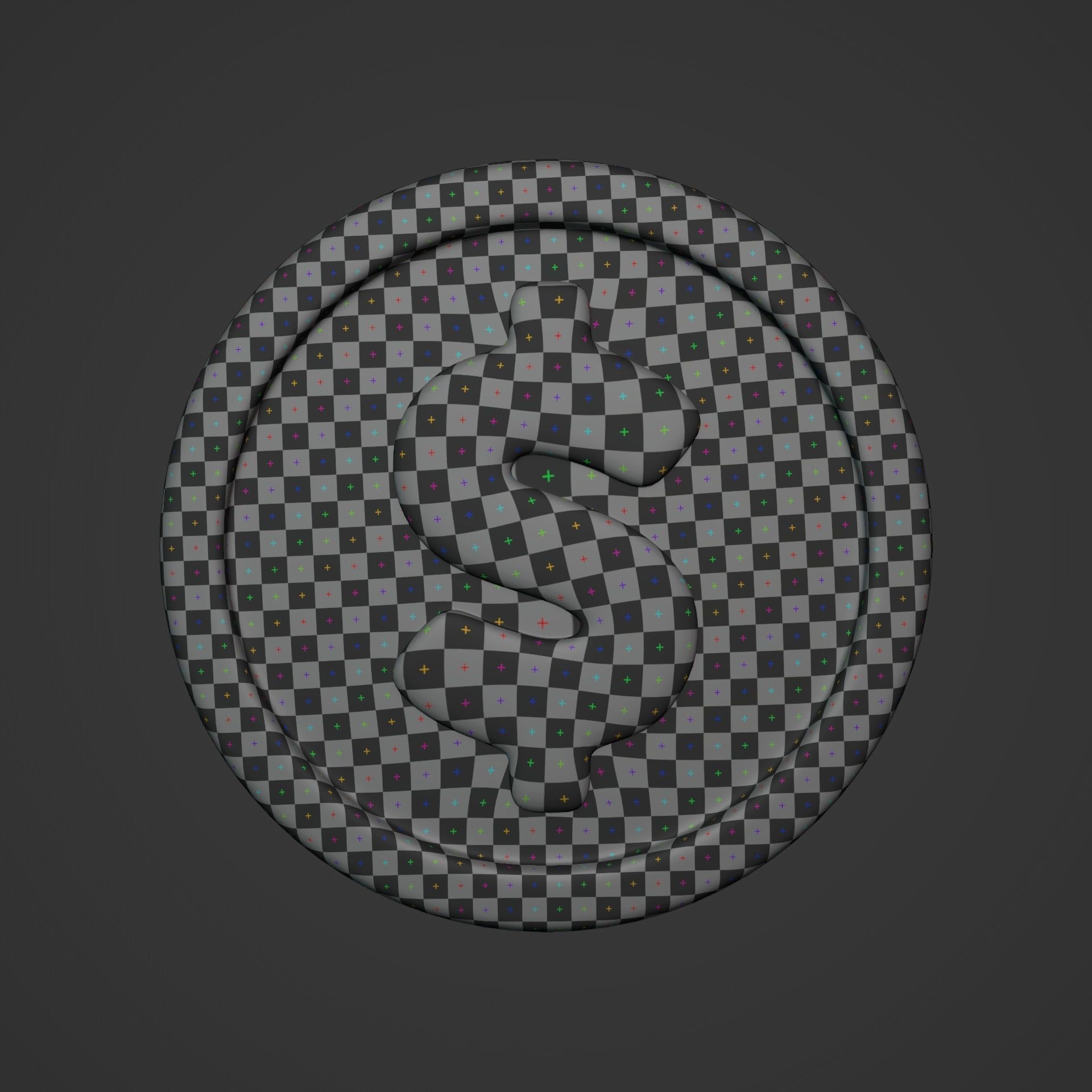 3D model Cartoon Dollar Coin VR / AR / low-poly | CGTrader