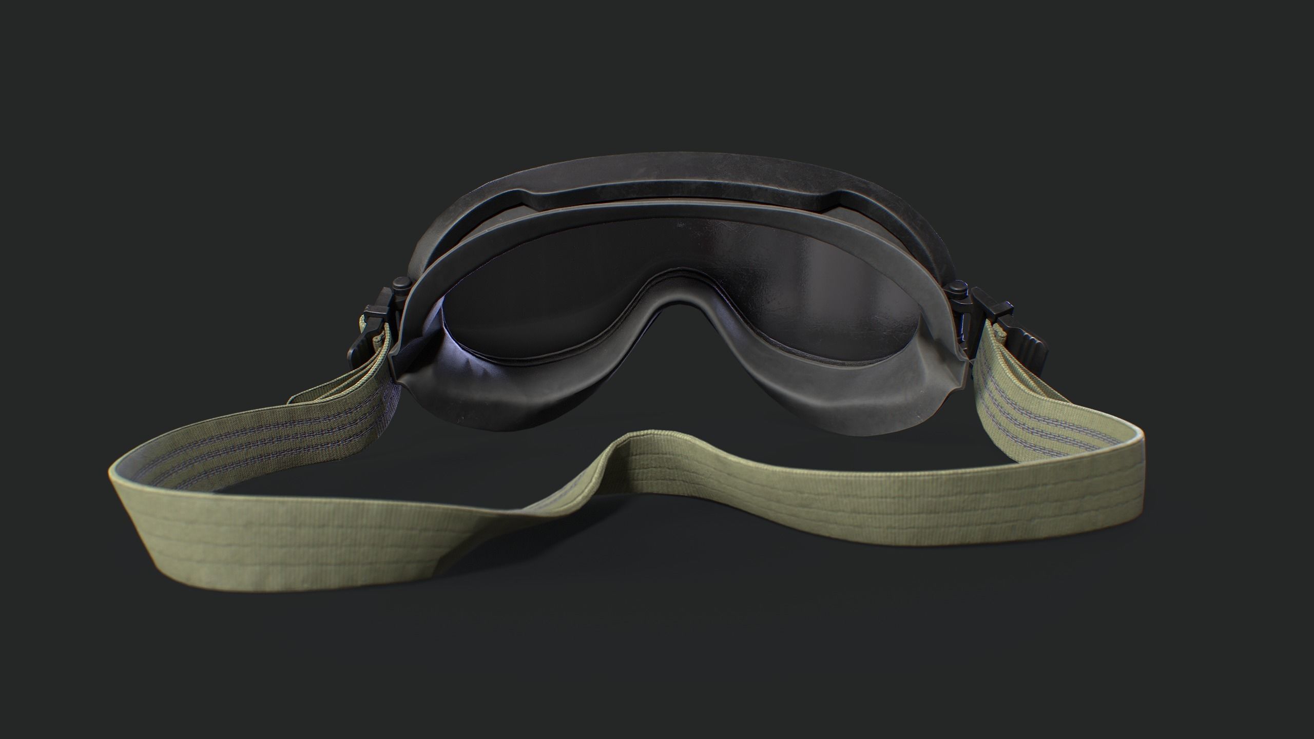 3D model Ballistic Tactical Goggles VR / AR / low-poly | CGTrader