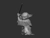 Master yoda 3D model 3D printable | CGTrader