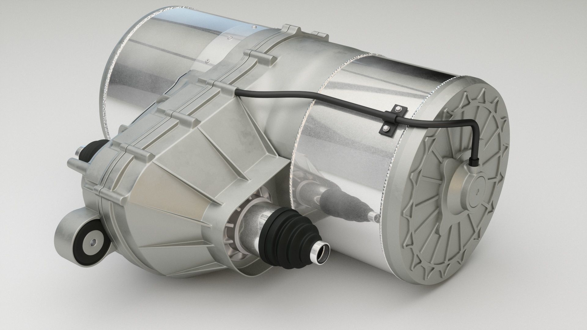 Tesla Electric Motor 3D model | CGTrader