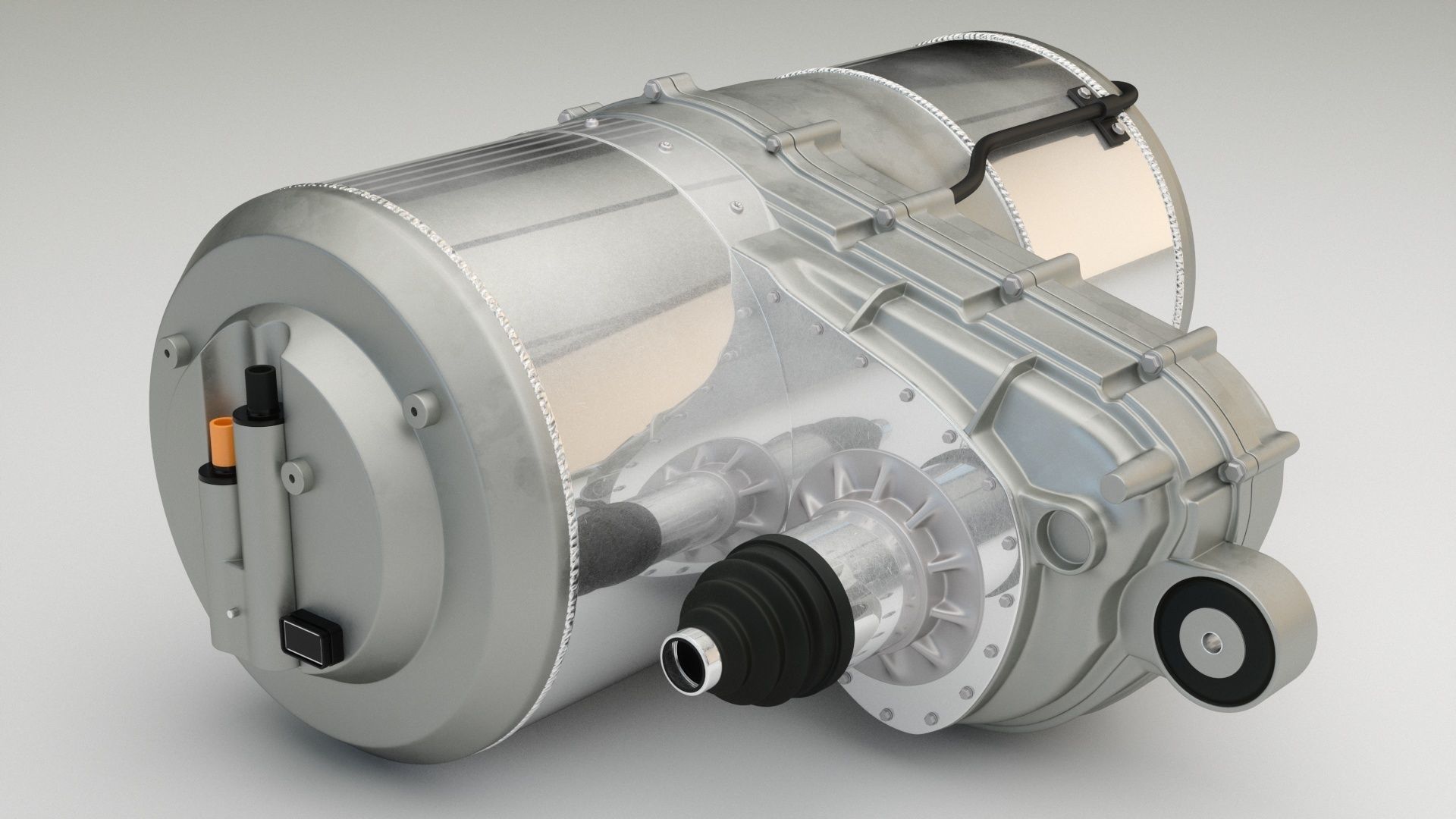 Tesla Electric Motor 3D model | CGTrader