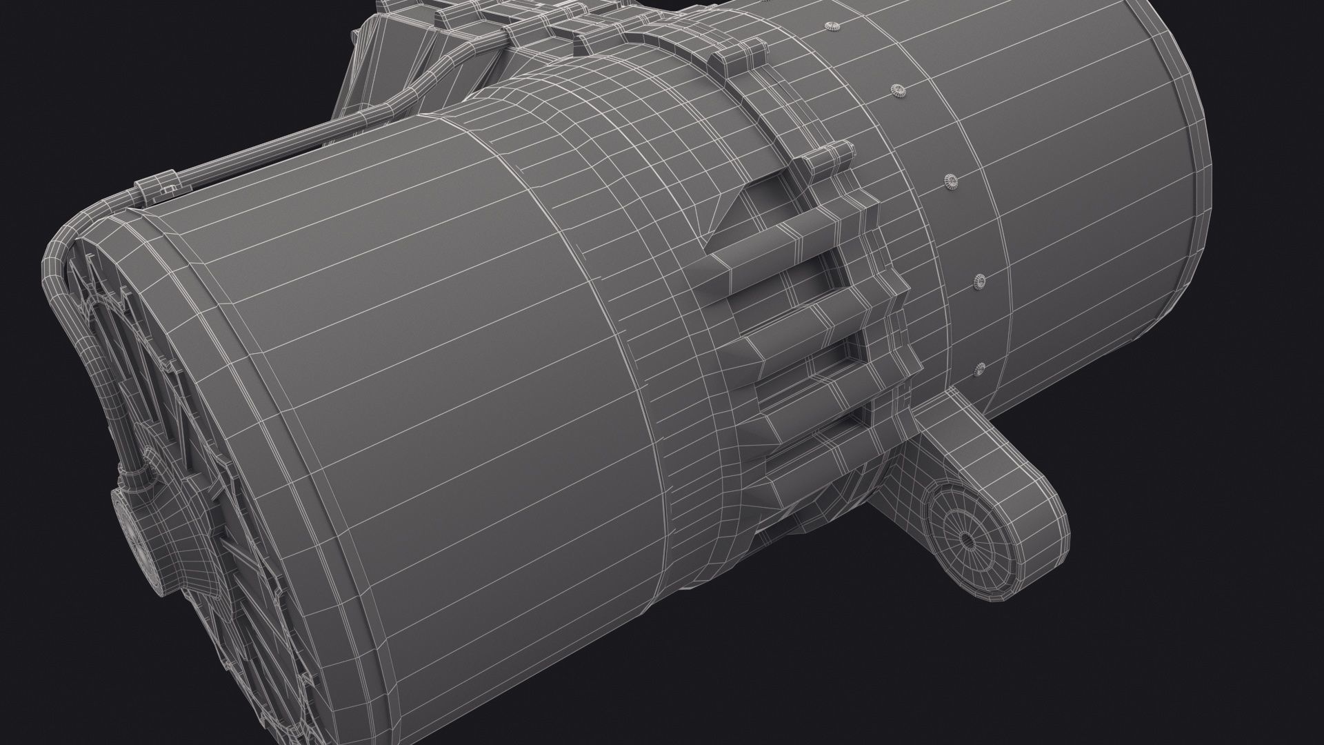 Tesla Electric Motor 3D model | CGTrader