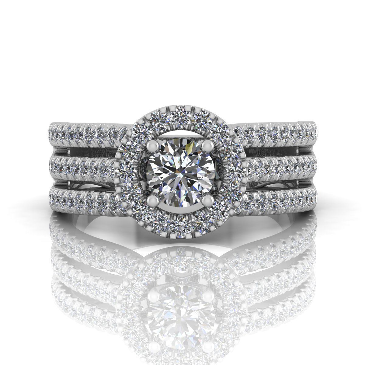 Set 7 rings 3DM STL OBJ model for 3D printing and CNC 3D model 3D printable | CGTrader