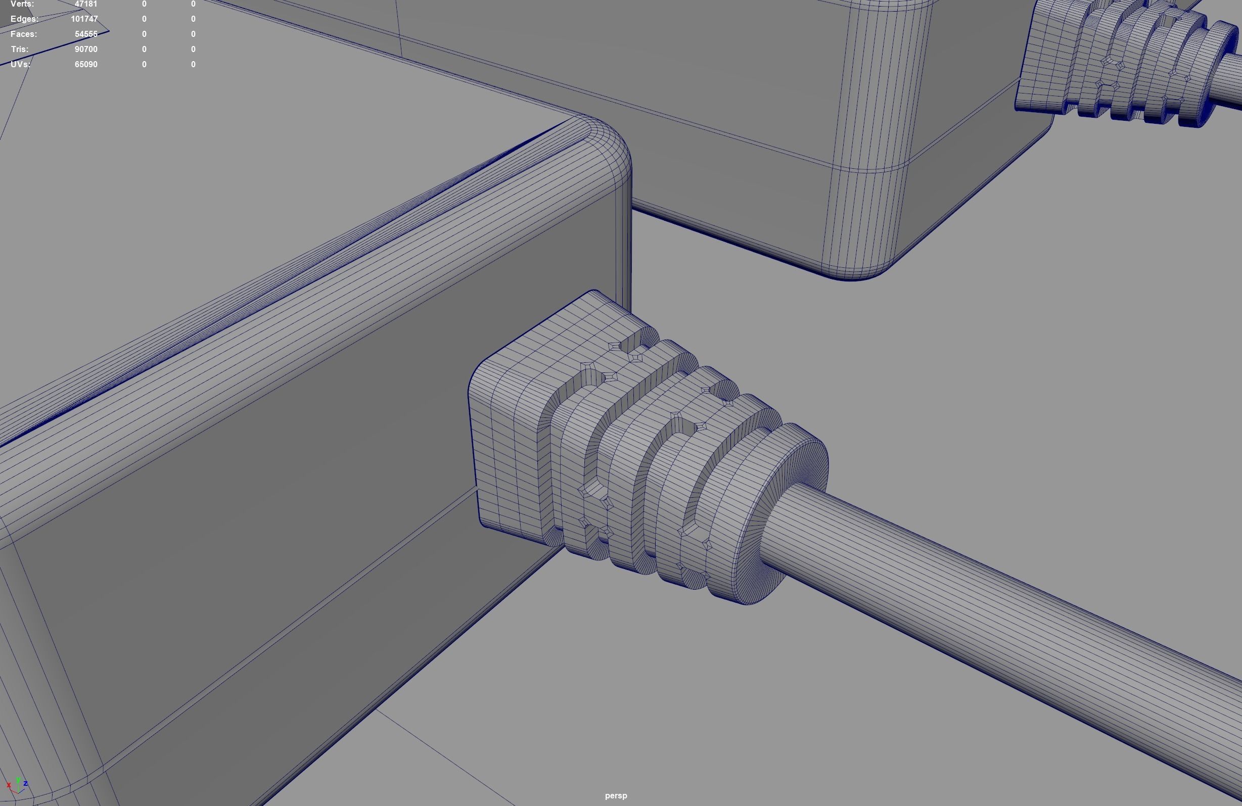 ADAPTER POWER PLUG --- Set --- 3D model | CGTrader