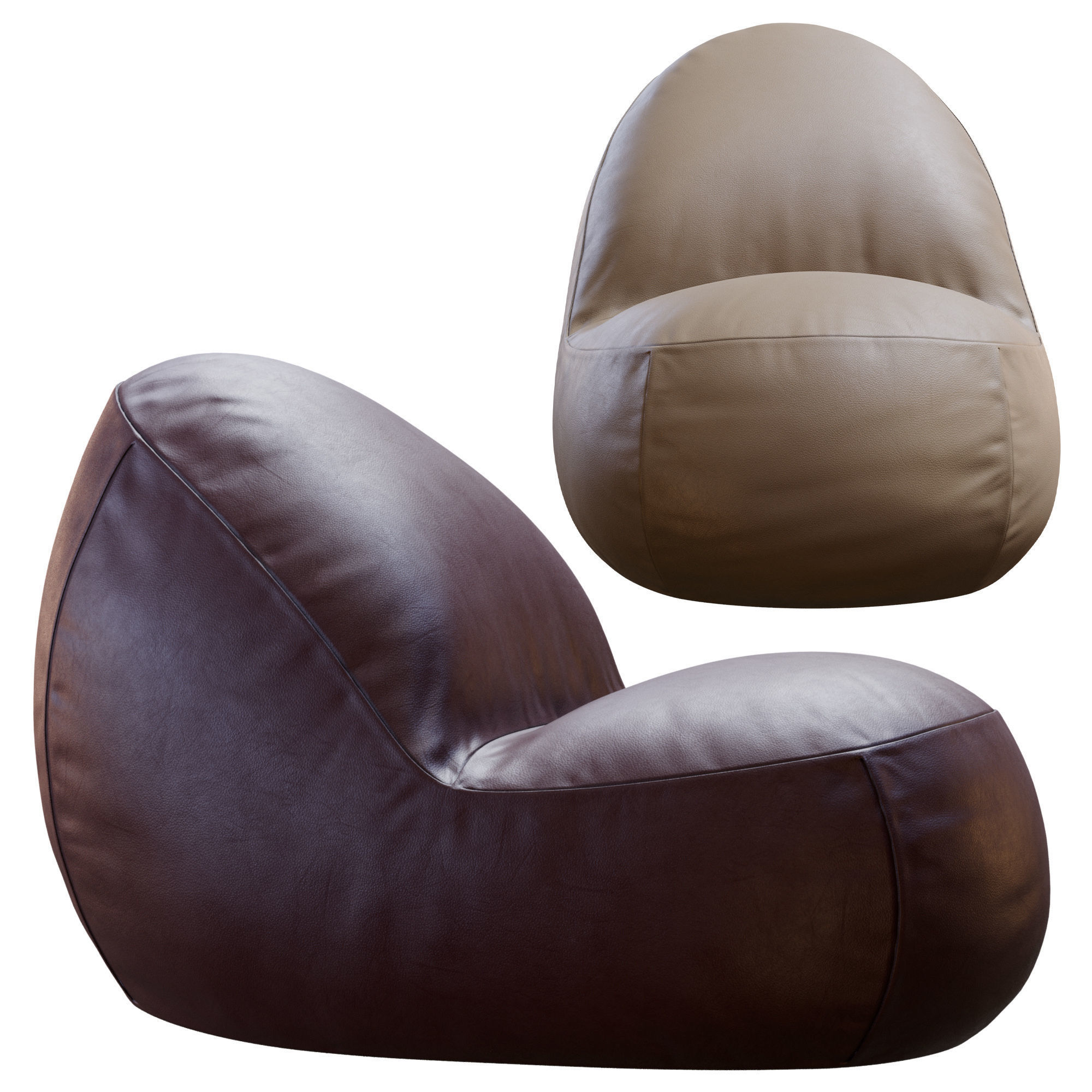 Pinto Leather 3D model | CGTrader