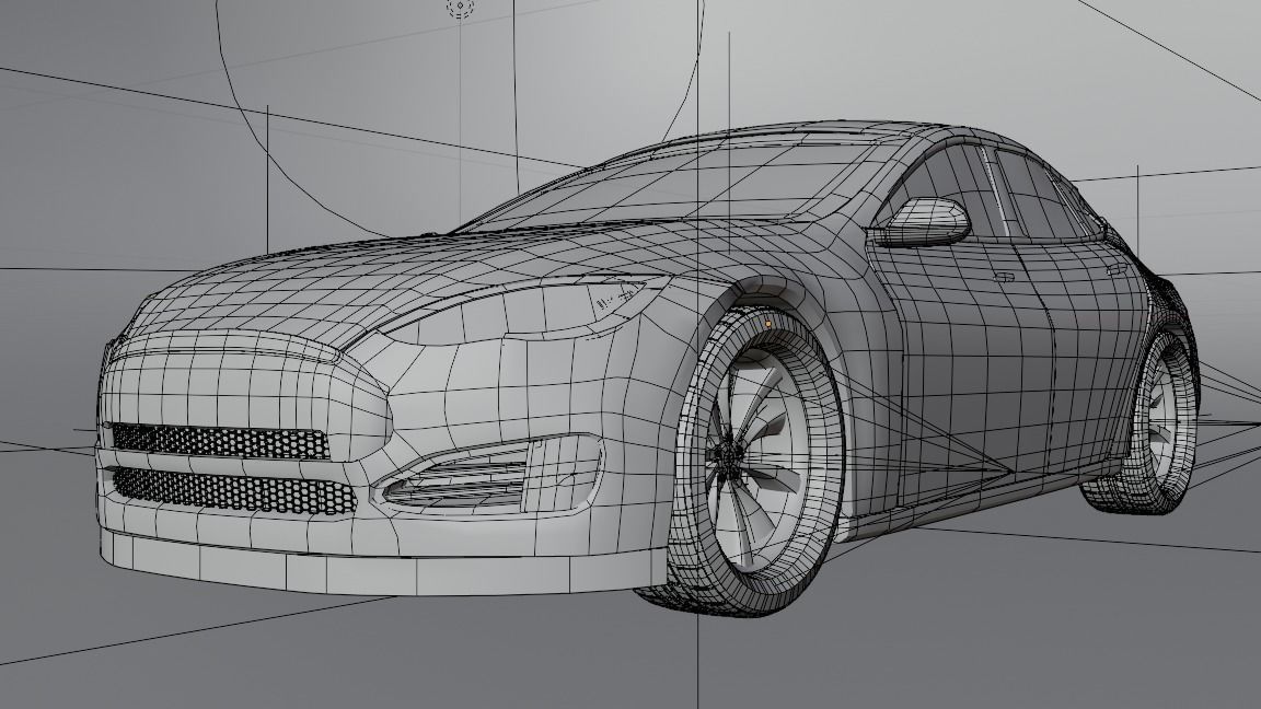 Tesla Model S Plaid 3D model animated rigged | CGTrader