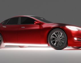 Animated Tesla car 3D Models | CGTrader