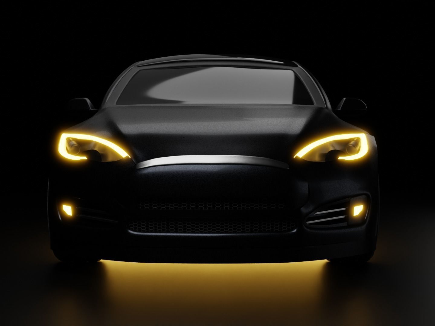 Tesla Model S Plaid 3D model animated rigged | CGTrader
