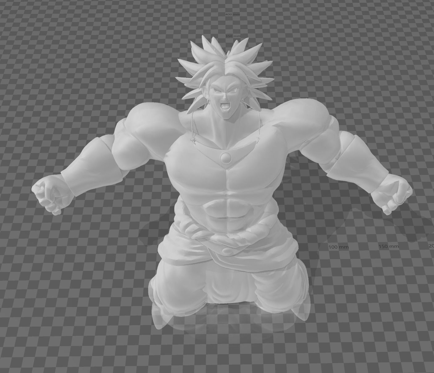 Broly Z dragon ball character 3D model 3D printable | CGTrader