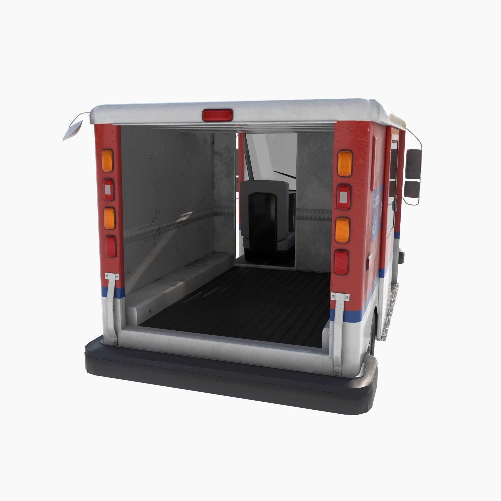 3D model Grumman LLV Canada post VR / AR / low-poly | CGTrader