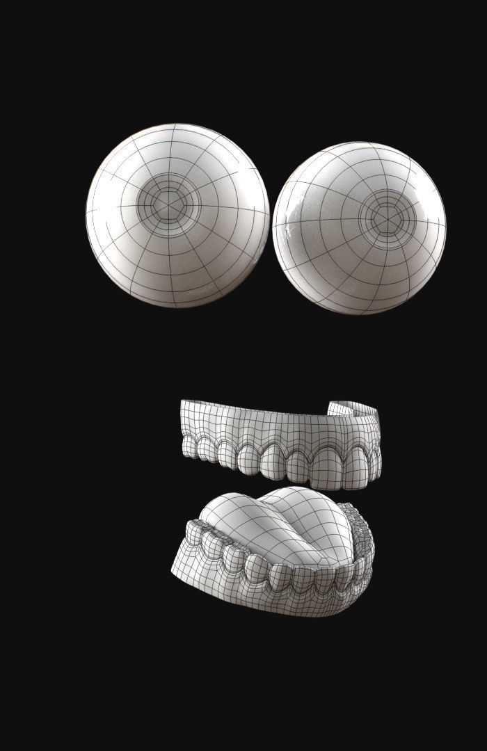 Female character - low poly 3D model Rigged in maya 3D model rigged ...