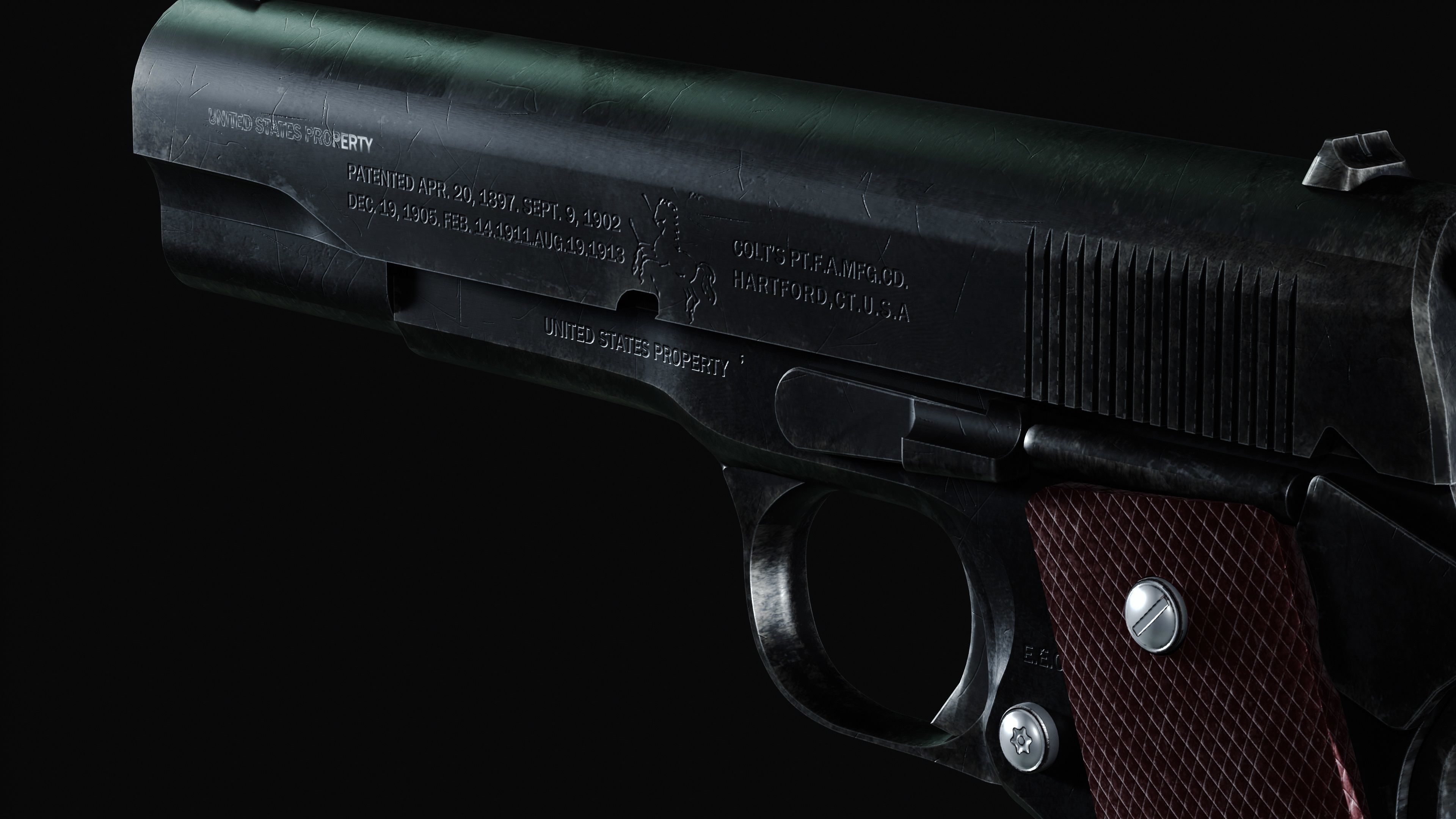 M1911 3D model | CGTrader