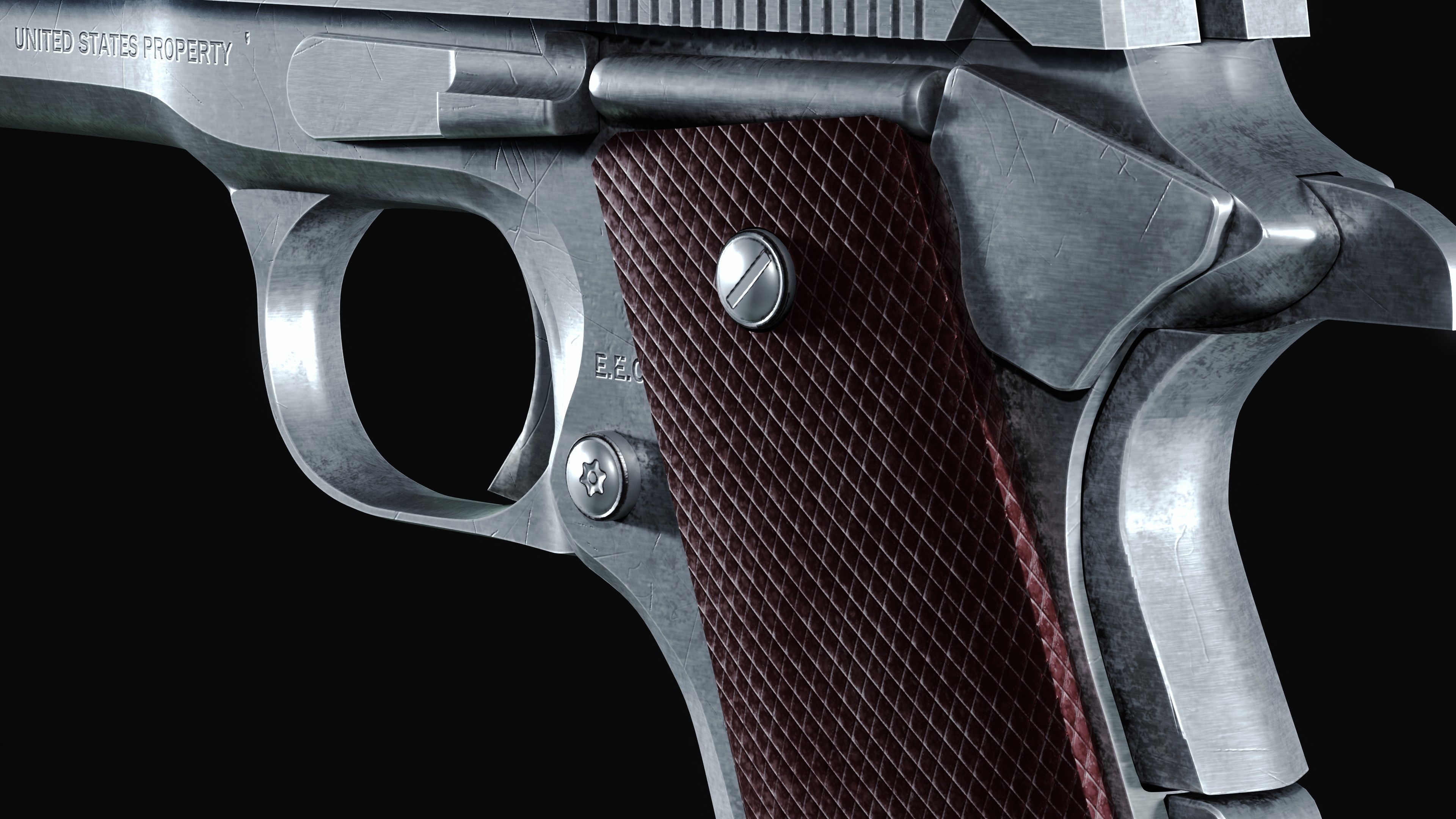 M1911 3D model | CGTrader