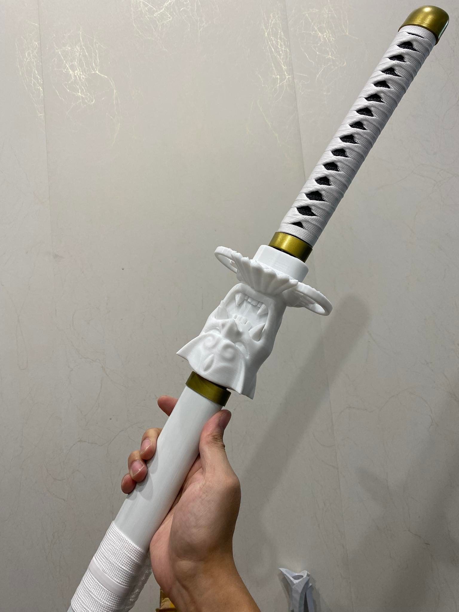 Valorant oni katana free 3D model 3D printable | CGTrader