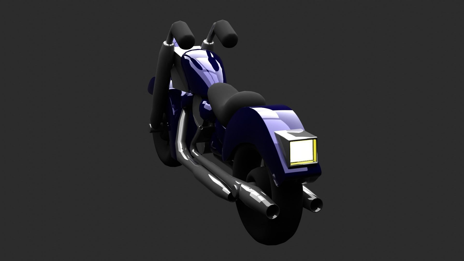 3D model motorcycle VR / AR / low-poly | CGTrader