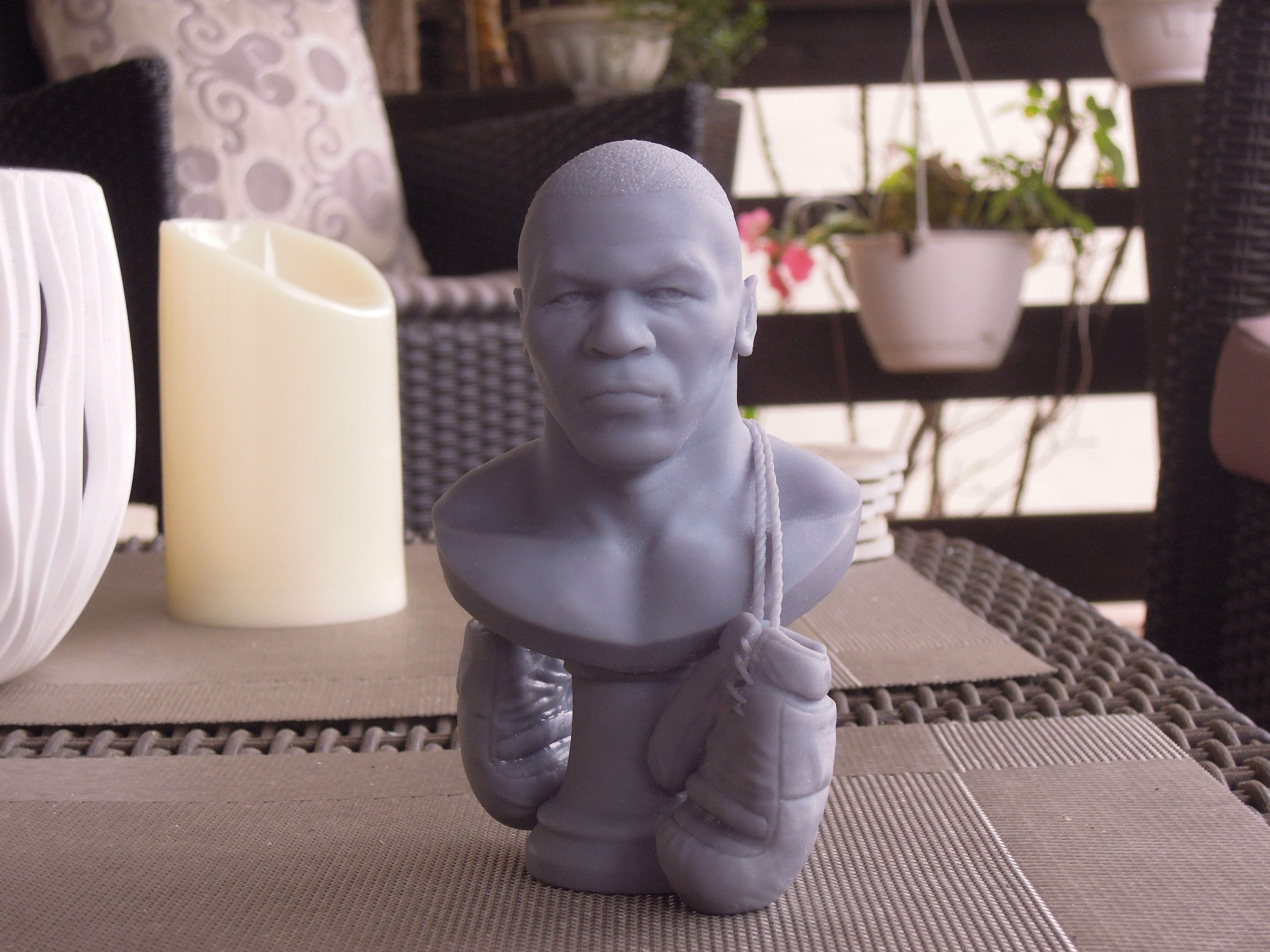 MIke Tyson 3D Bust for printing 3D model 3D printable | CGTrader
