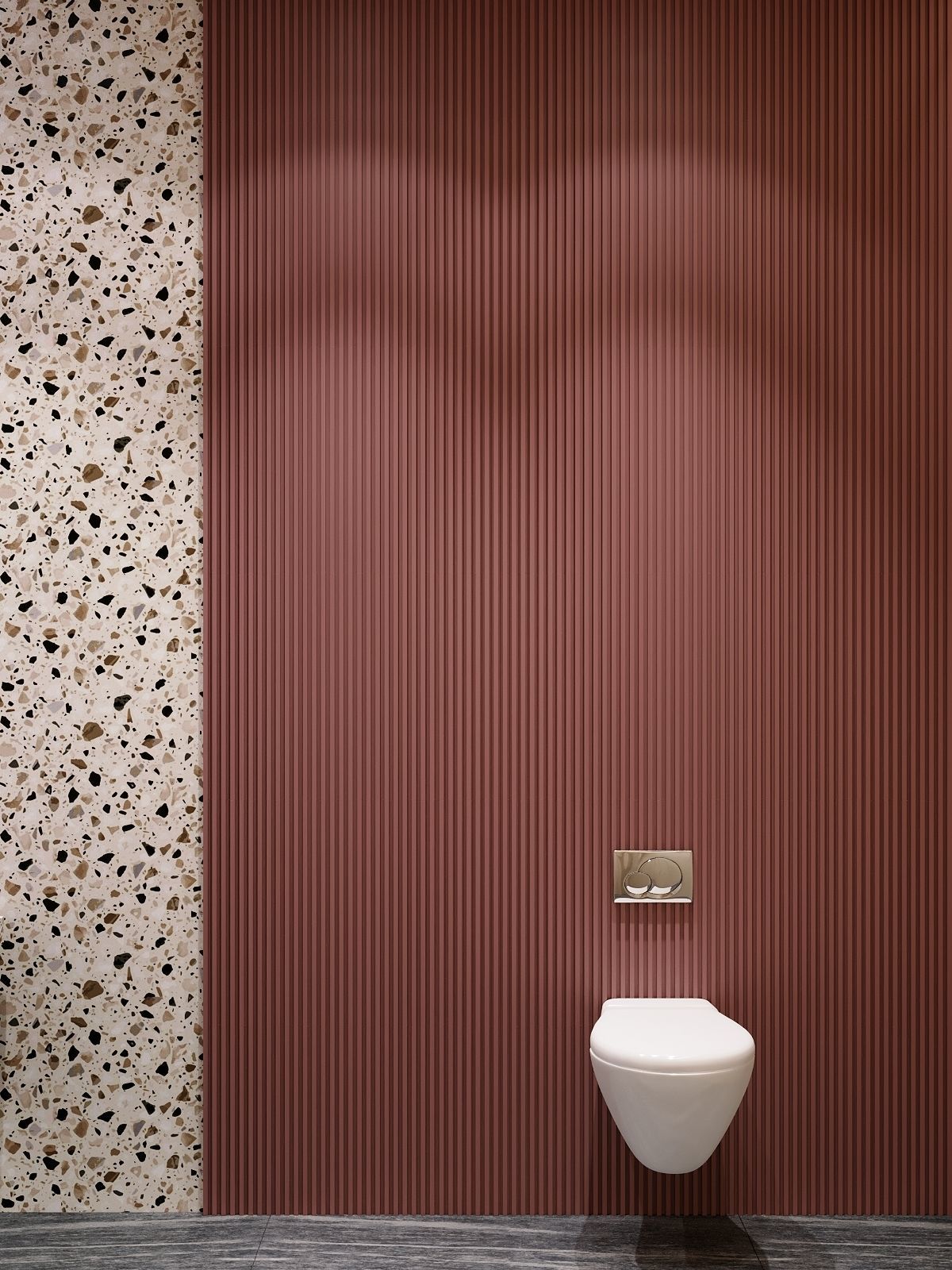 Elegant Womans Restroom 3D Model Interior Scene free 3D model | CGTrader