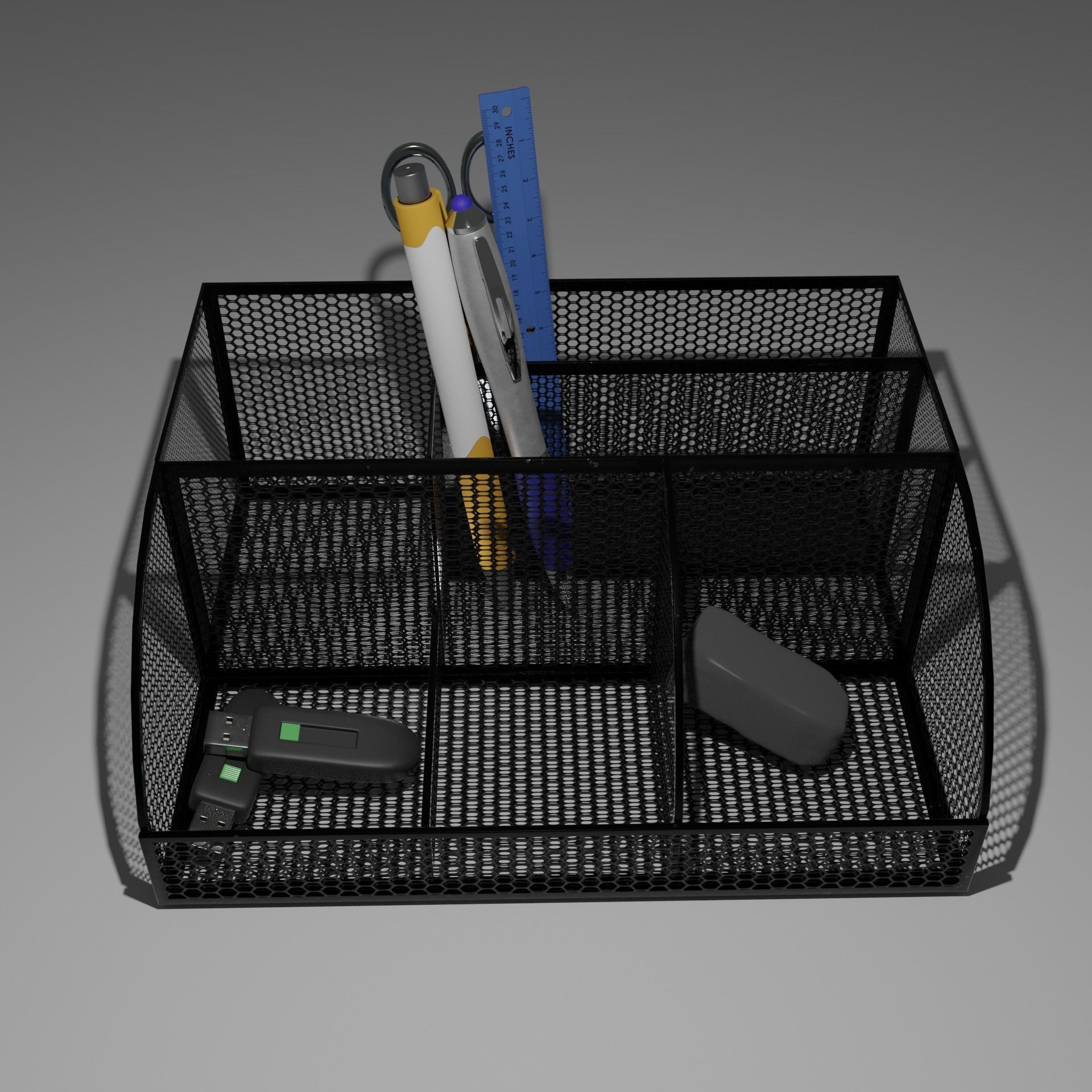Pen Holder free 3D model | CGTrader