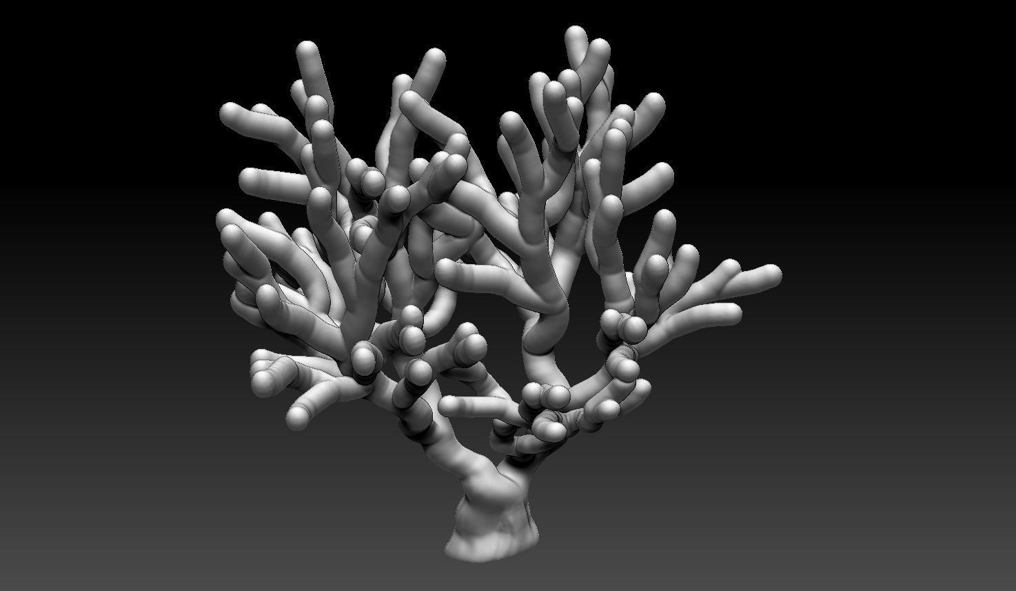Coral tree free 3D model 3D printable | CGTrader