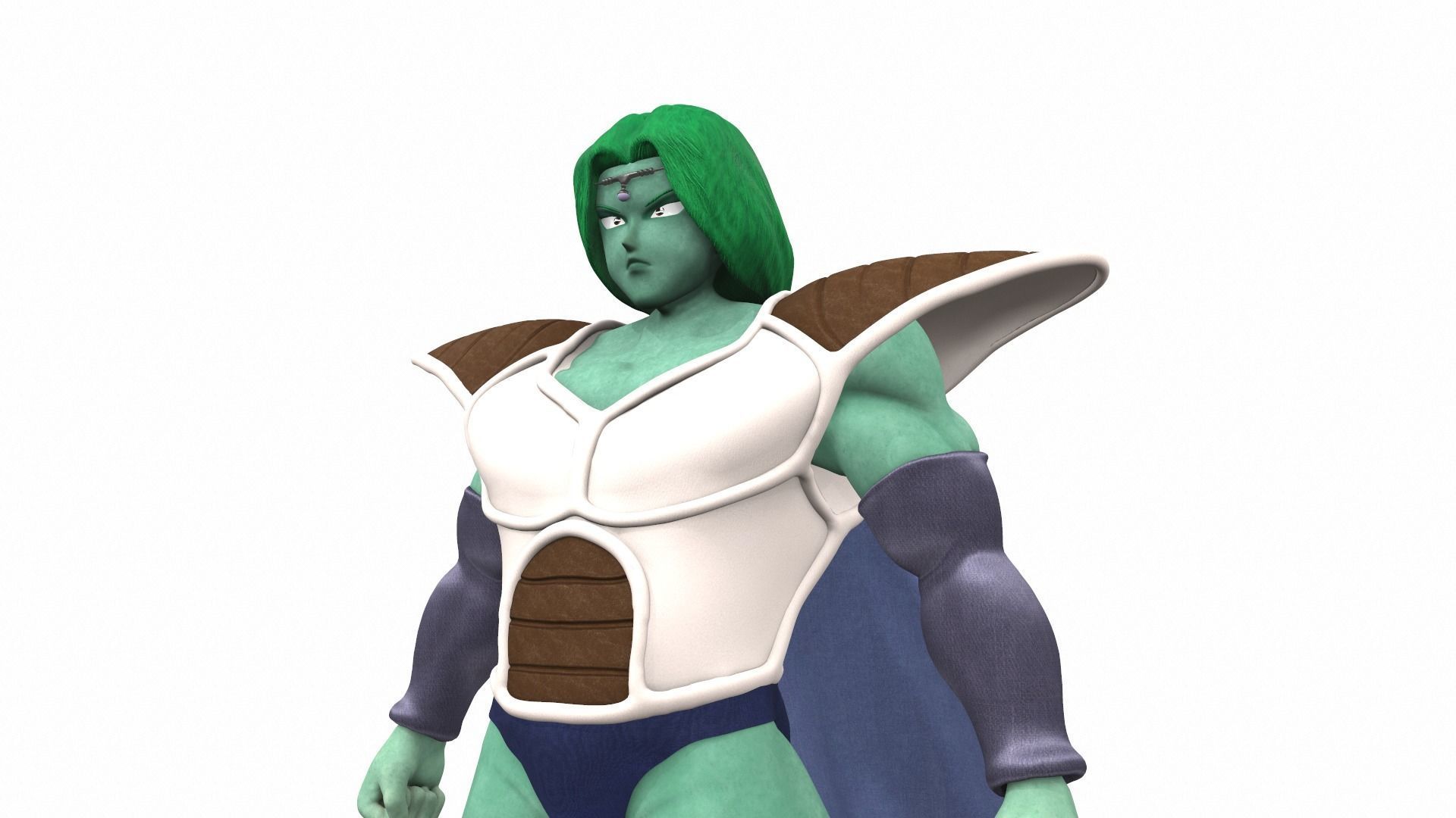 Zarbon from Dragon Ball 3D model | CGTrader