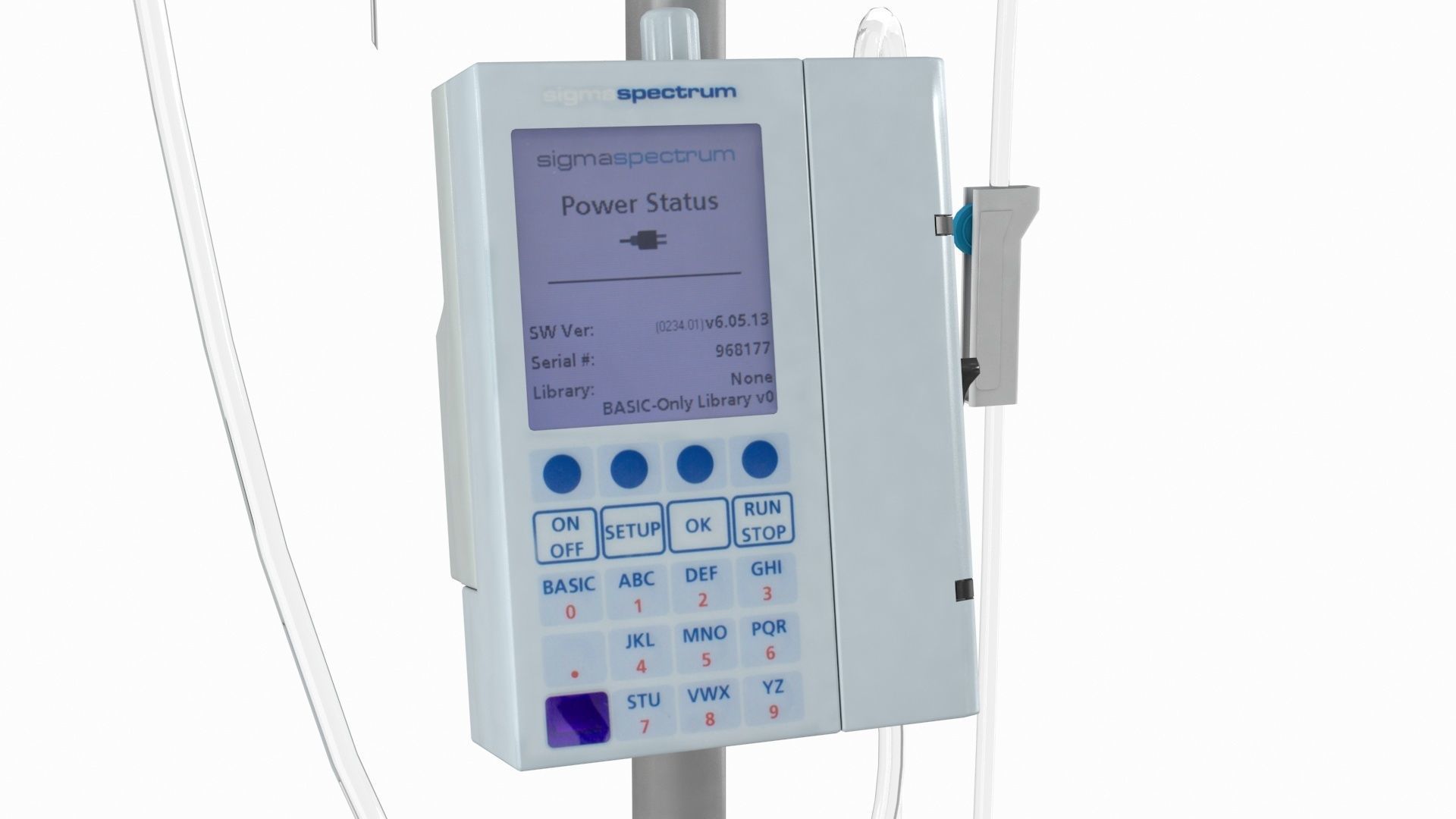 3D model IV Stand Pool With Infusion Pump VR / AR / low-poly | CGTrader