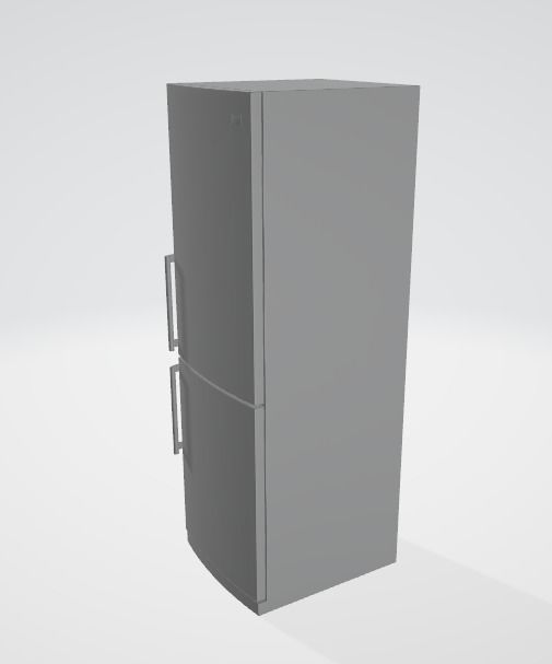 Fridge v2 3D model | CGTrader