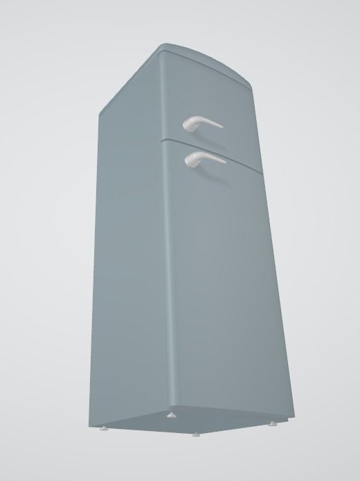 Fridge v3 3D model | CGTrader
