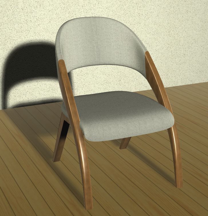 chair modern free 3D model 3D printable | CGTrader
